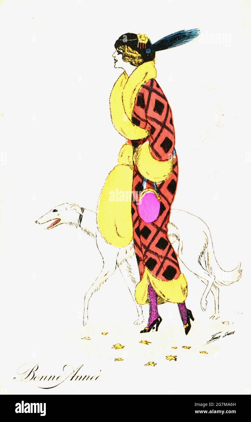 Xavier Sager - Woman and Dog Stock Photo - Alamy