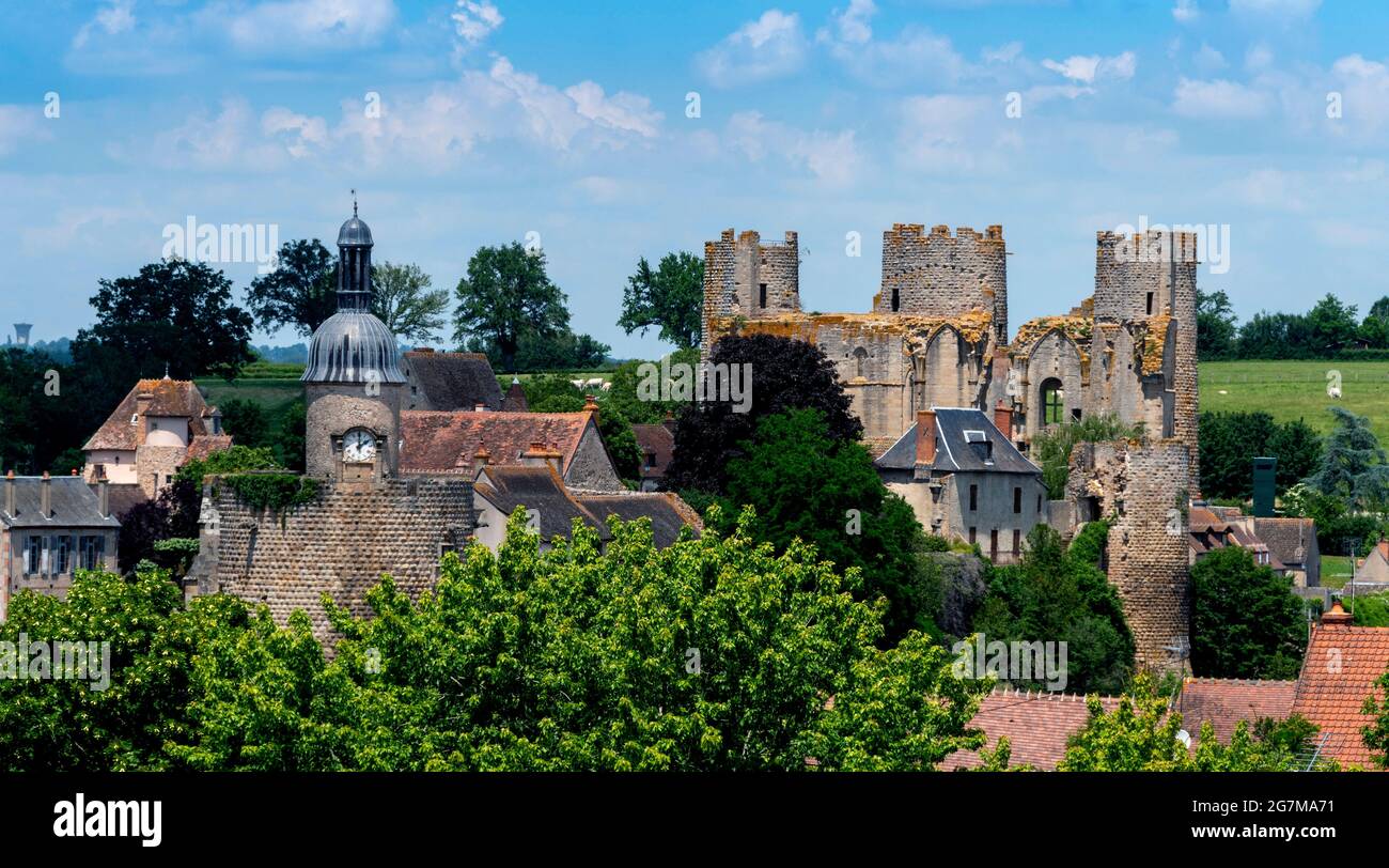 Bourbon l'Archambault labeled Small City of Character, view on the ...