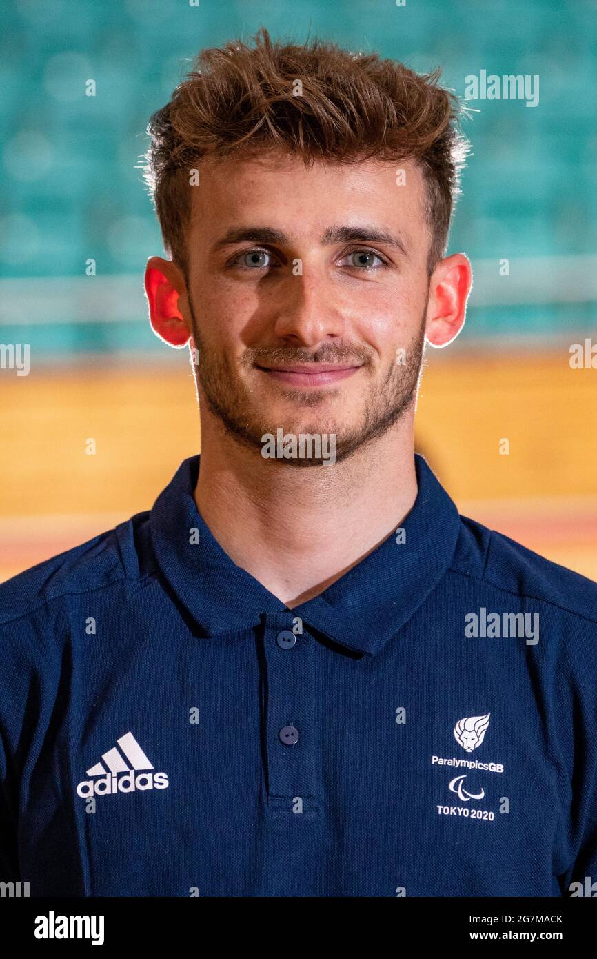 Andrew Penk during the British Paralympic Association kitting out for ...