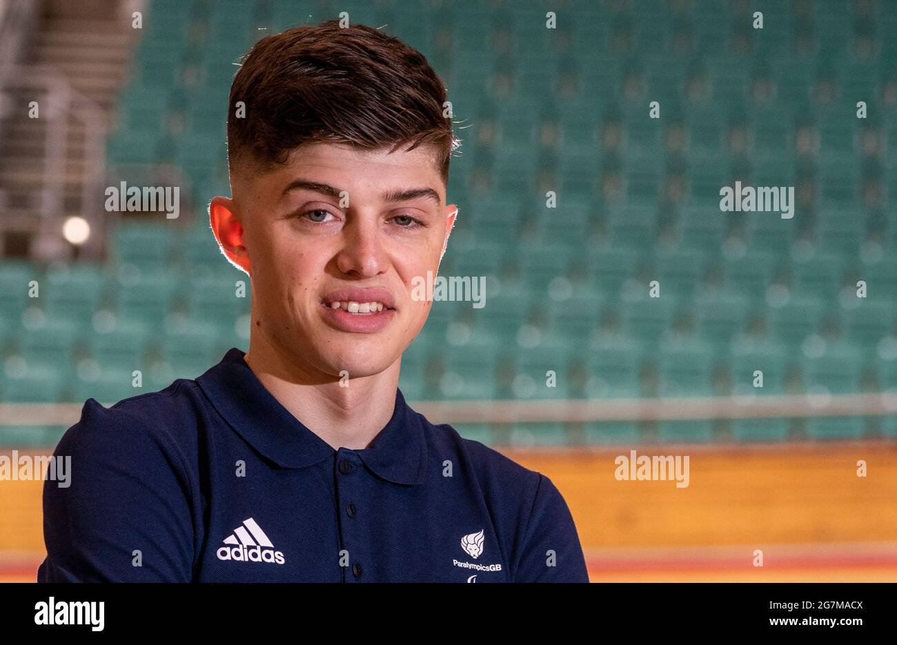 Finlay Graham during the British Paralympic Association kitting out for ...