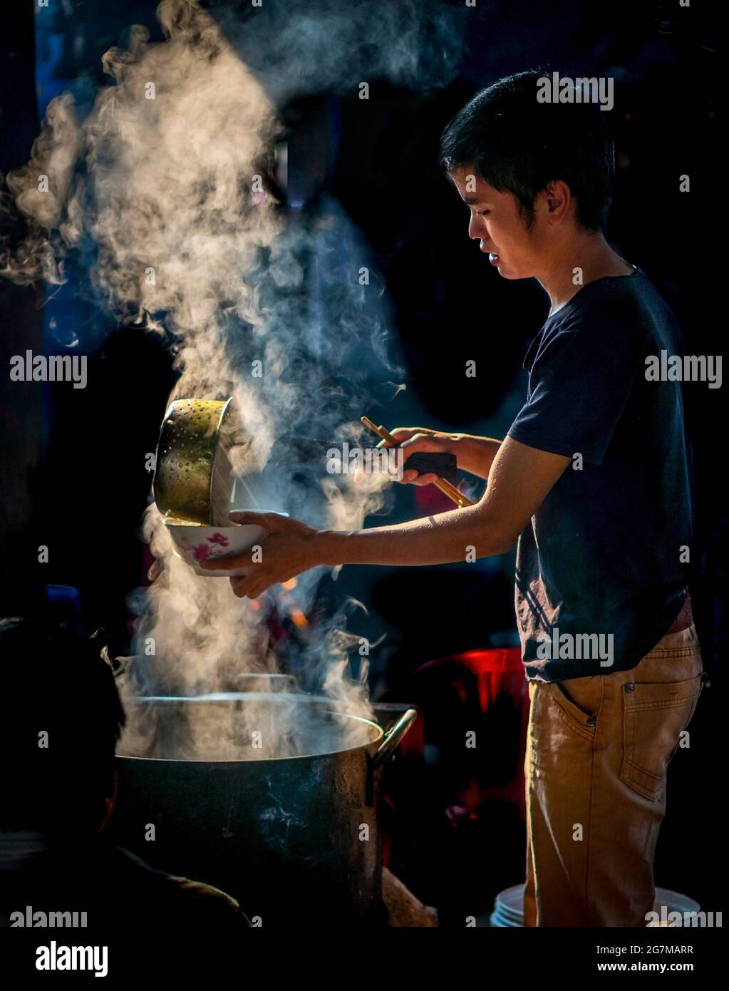 Vietnam pho man hi-res stock photography and images - Alamy