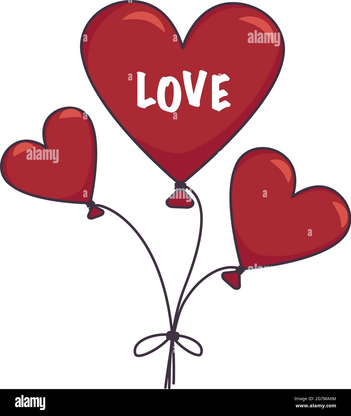 Word love in paper Cut Out Stock Images & Pictures - Alamy