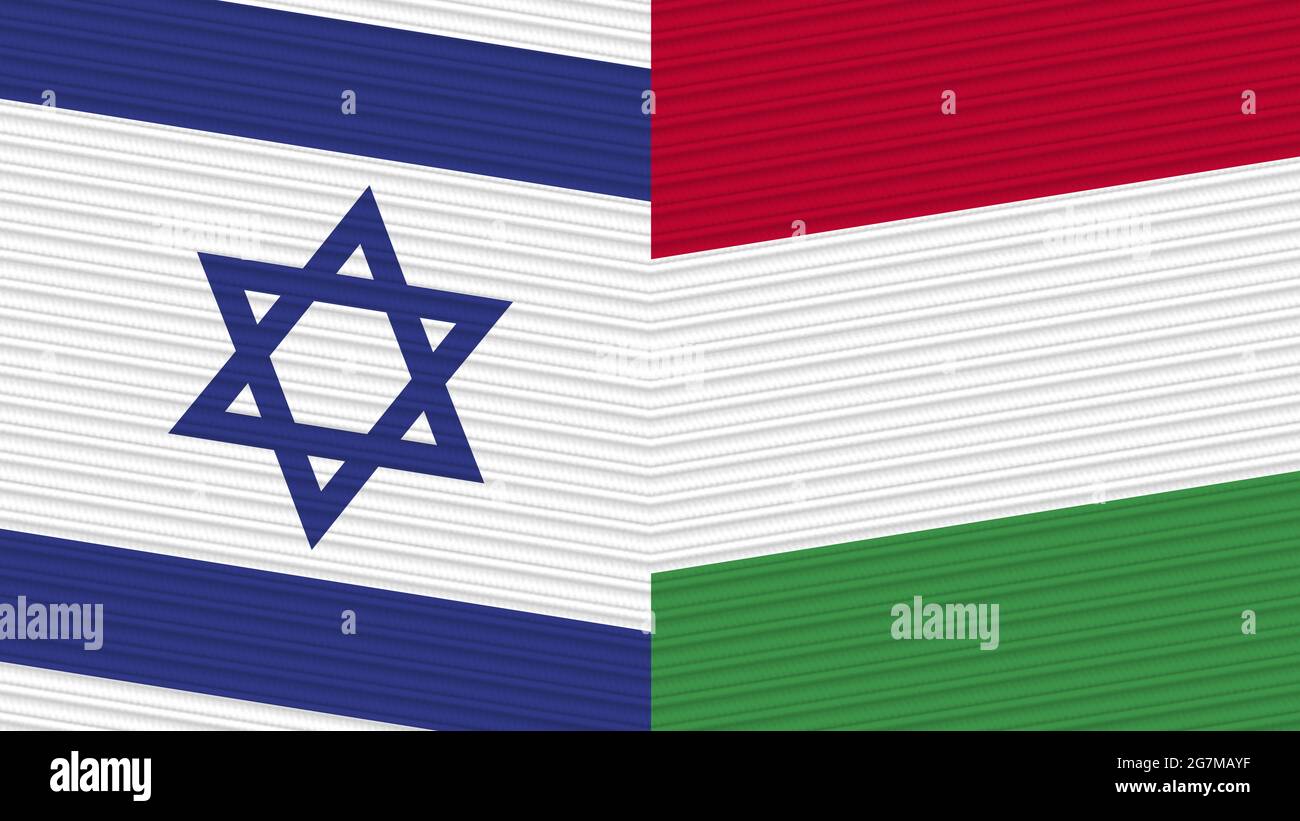 Israel hungary flag hi-res stock photography and images - Alamy