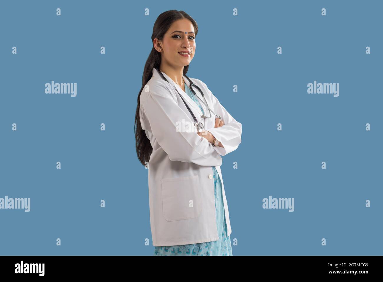 Indian lady doctor hi-res stock photography and images - Alamy