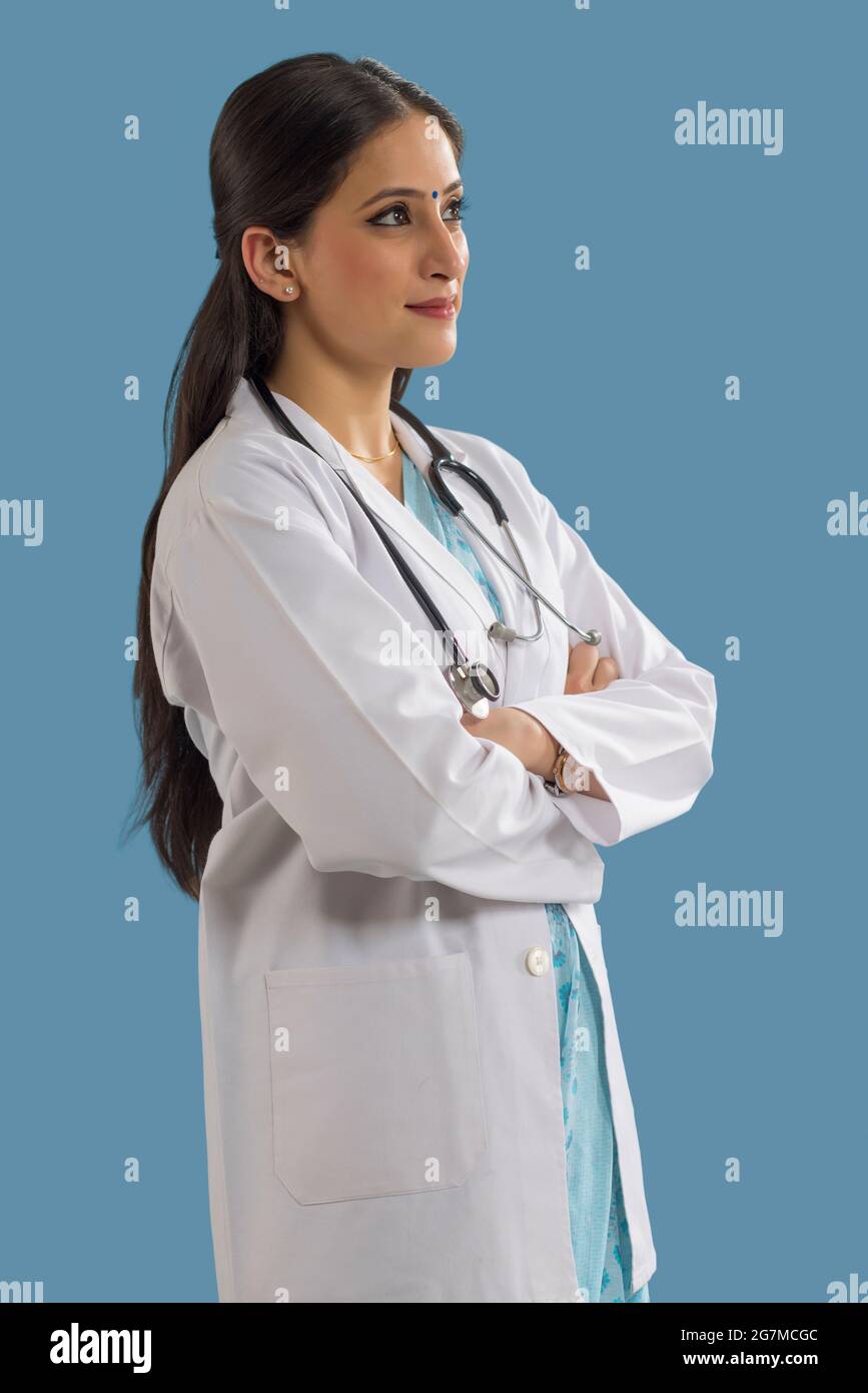 Indian lady doctor hi-res stock photography and images - Alamy