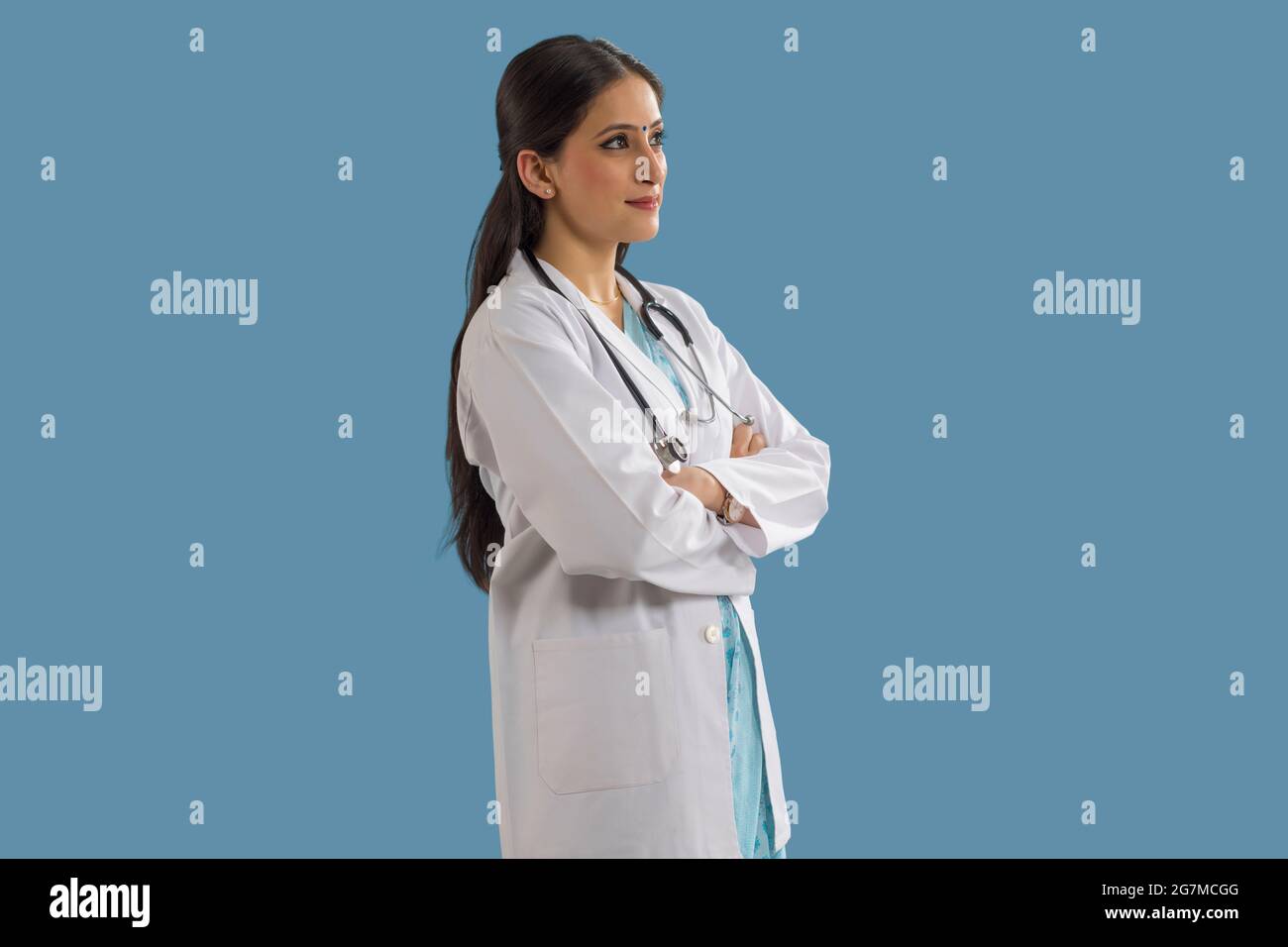 Indian lady doctor hi-res stock photography and images - Alamy
