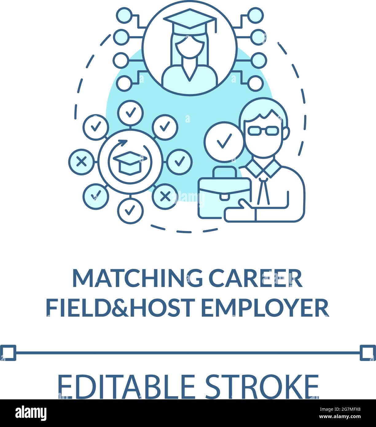 Student placement Stock Vector Images - Alamy