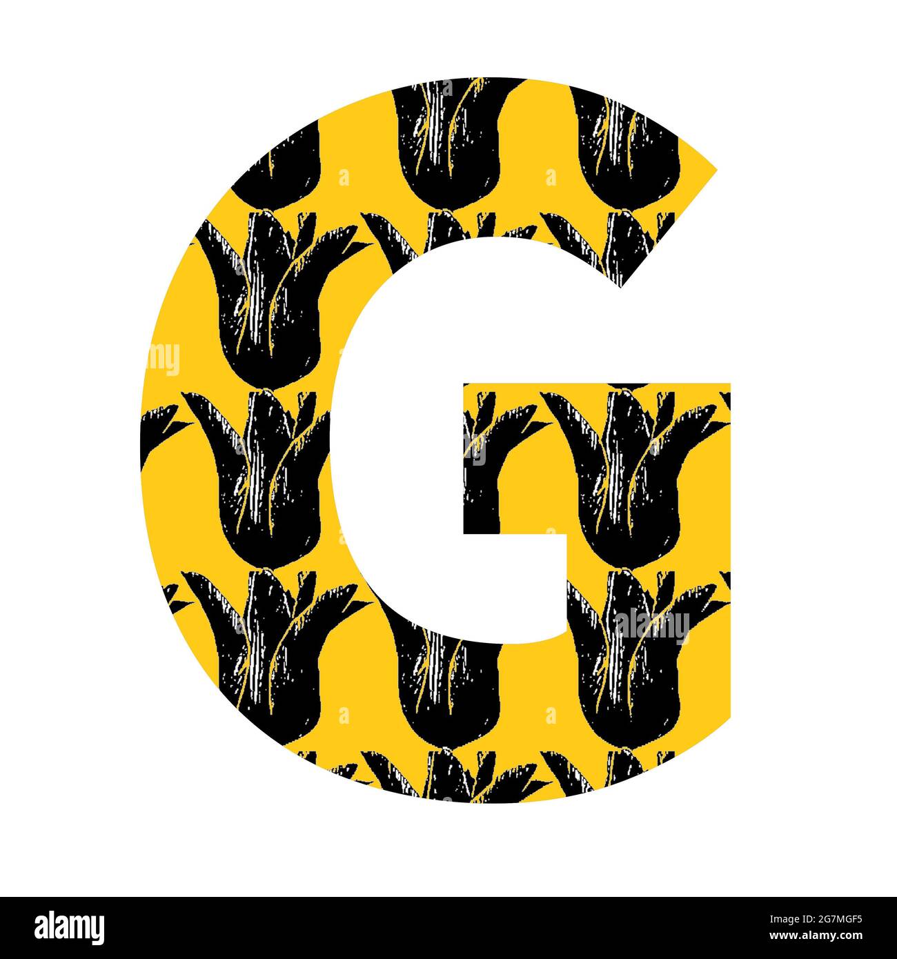 Yellow letter g hi-res stock photography and images - Alamy