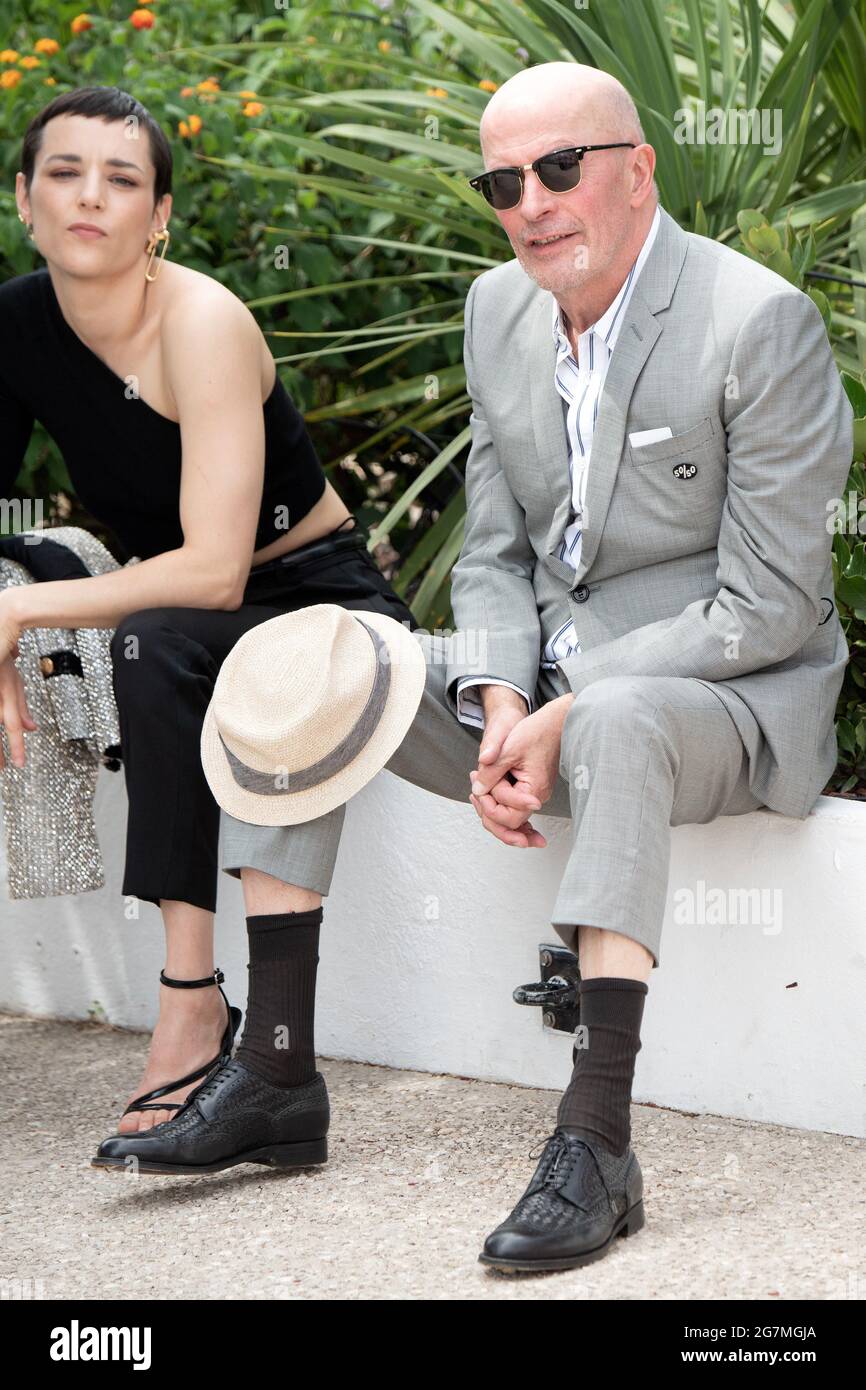 Cannes, France, 15th July 2020. Jehnny Beth and Director Jacques ...