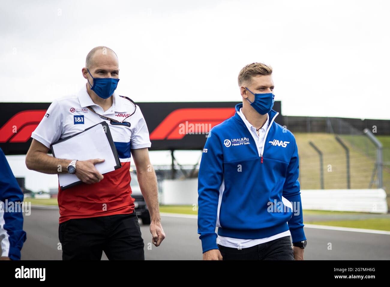 Silverstone, UK. 15th July, 2021. Mick Schumacher (GER) Haas F1 Team ...