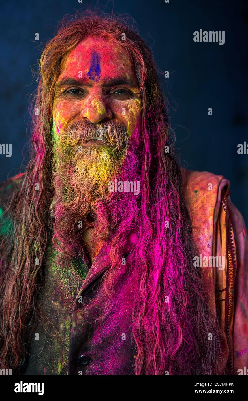 A sadhu, or holy man, becomes embroiled in Holi in the town of Nandgaon ...
