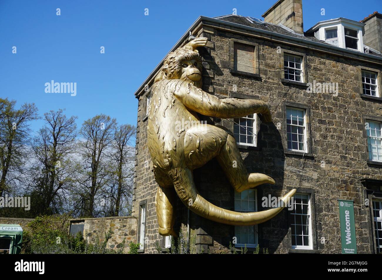 Edinburgh botanical gardens Stock Photo - Alamy