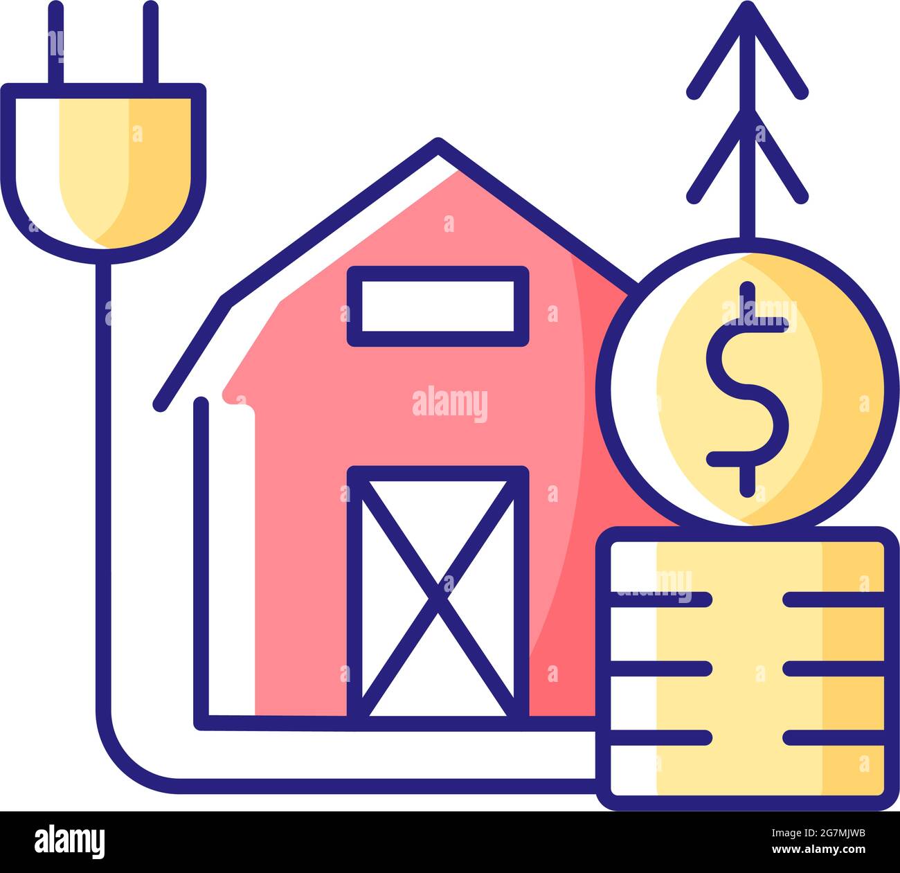 Sustainable rural development Stock Vector Images - Alamy