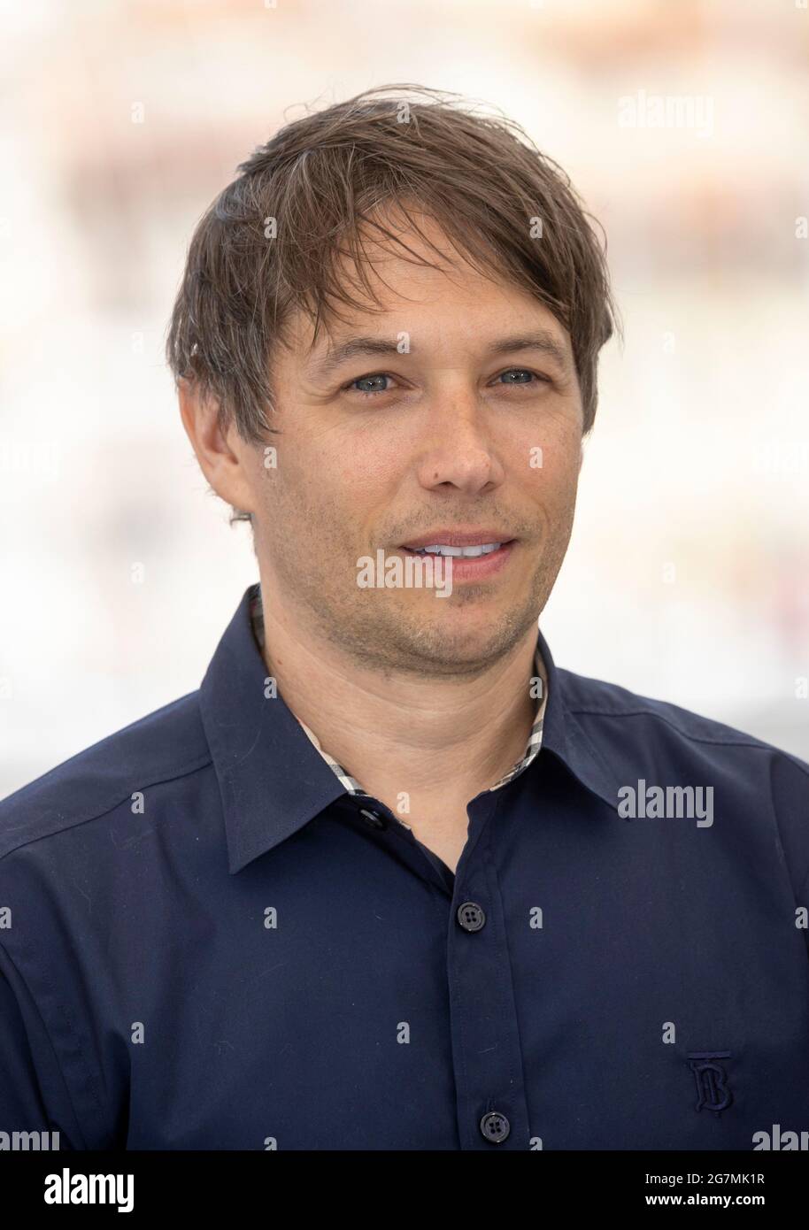 Cannes, France. 15th July 2021. Sean Baker poses at the photoall of ...