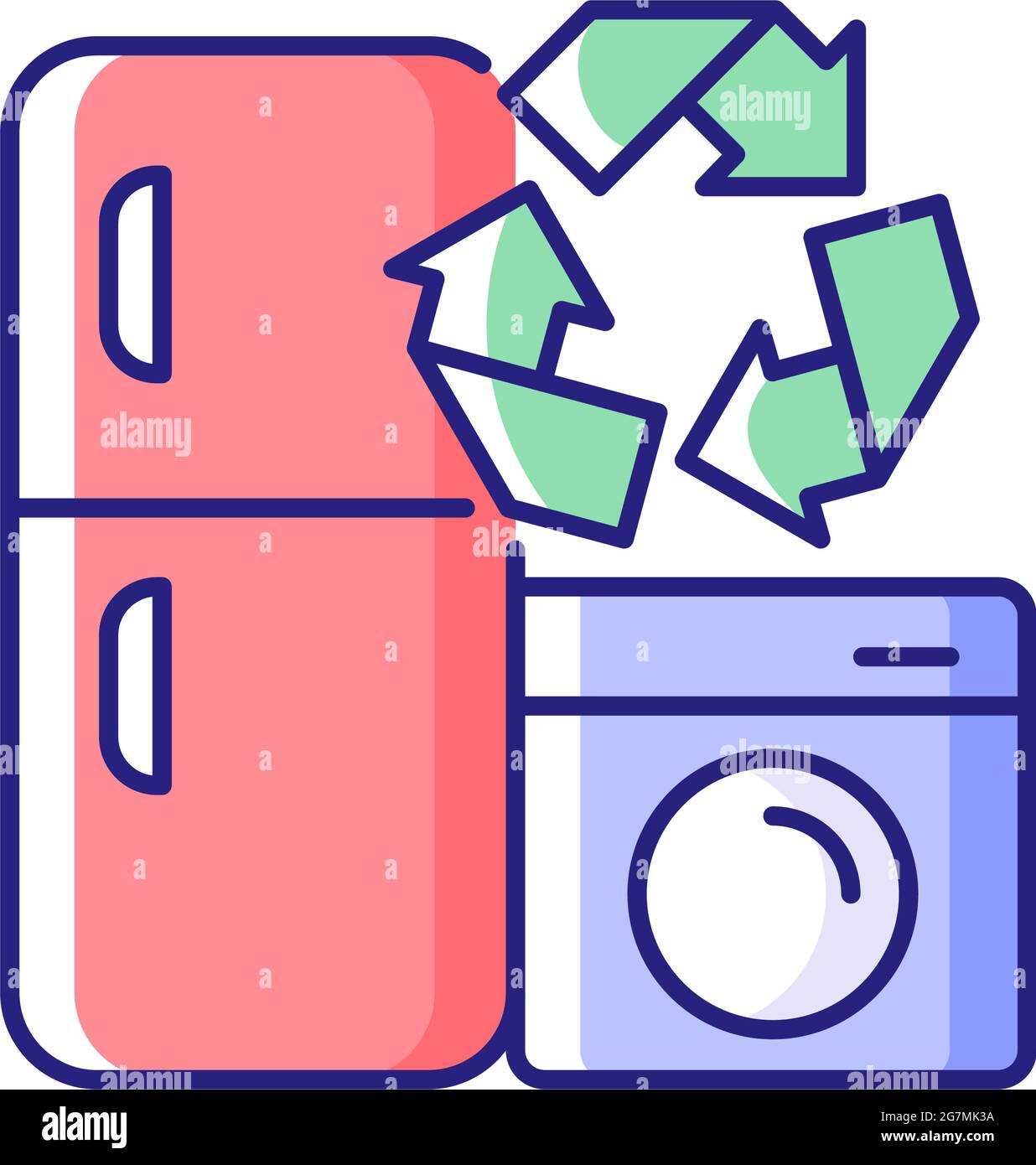 Recycle program Stock Vector Images - Alamy