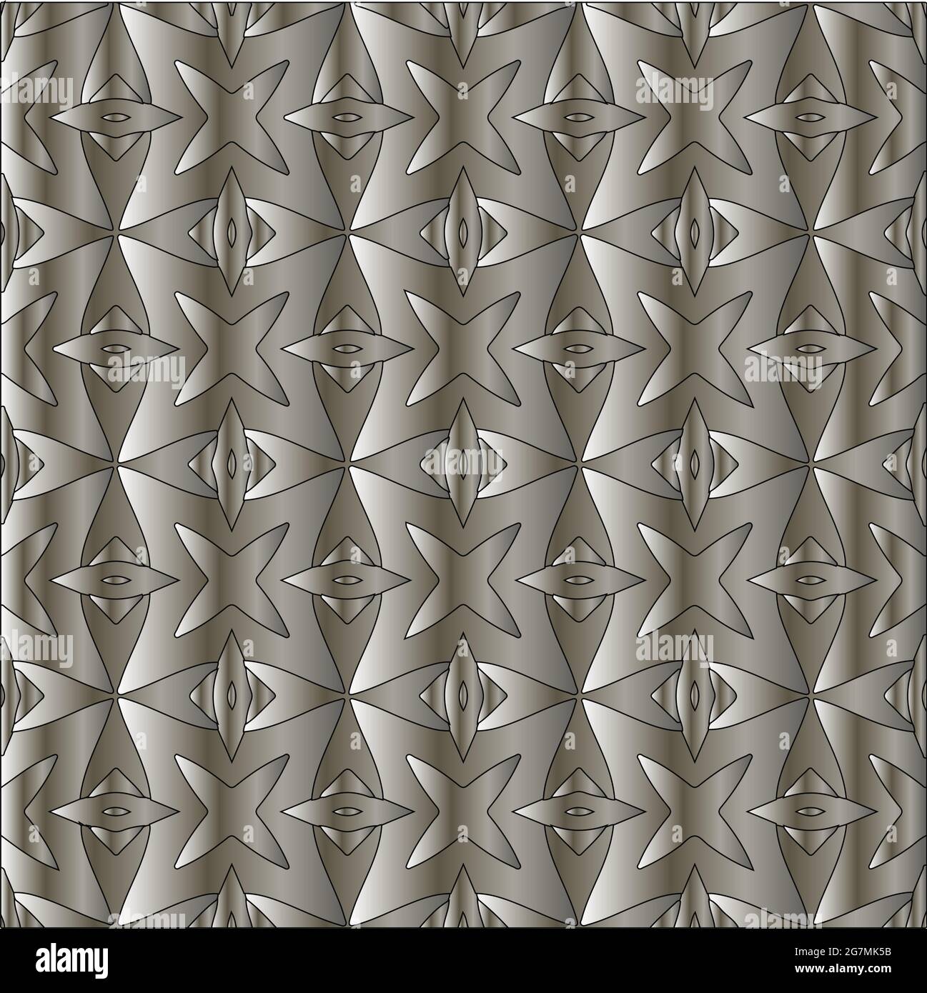 steel metallic gradient with a repeating pattern. Abstract metallic ...
