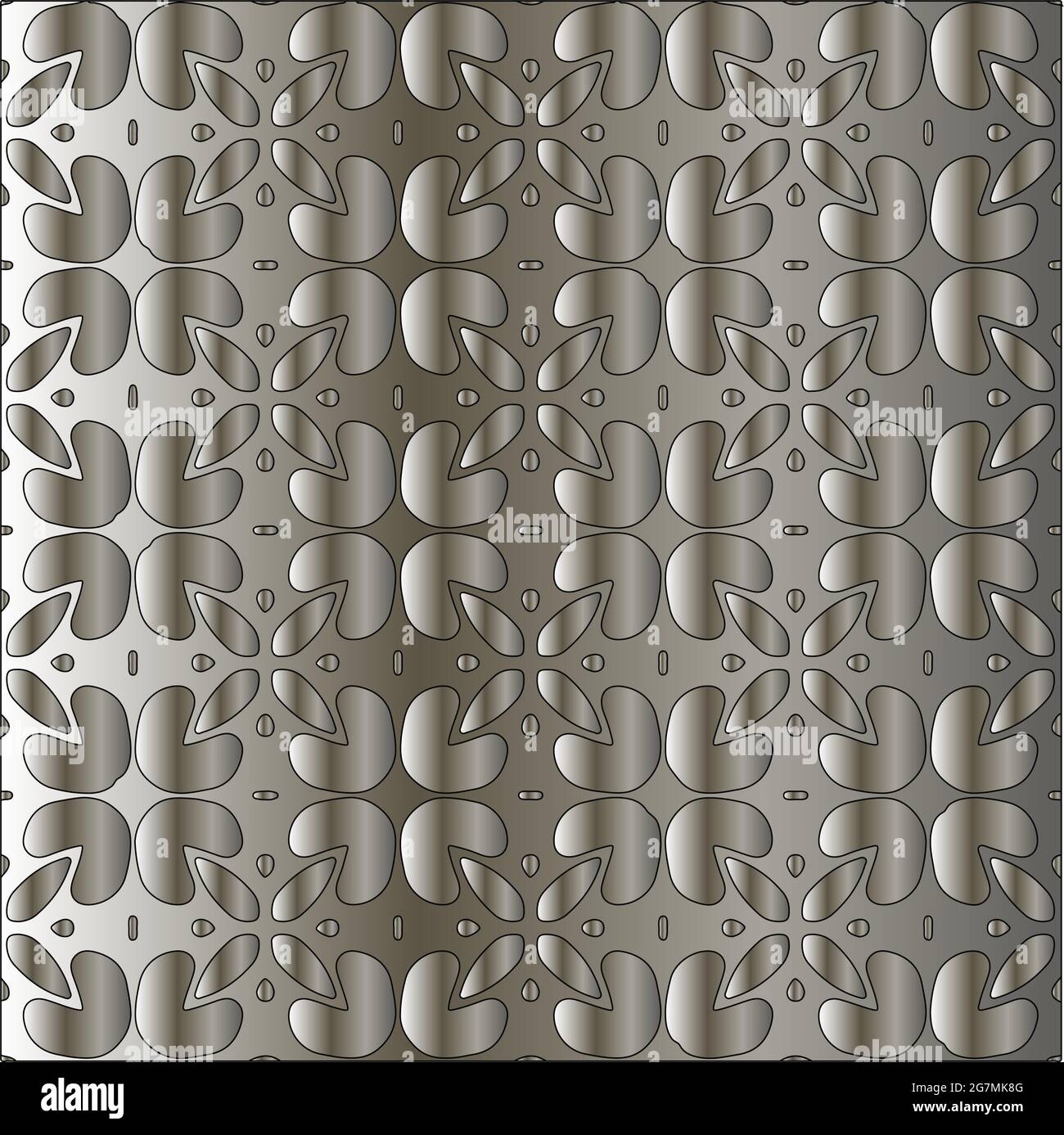 steel metallic gradient with a repeating pattern. Abstract metallic ...