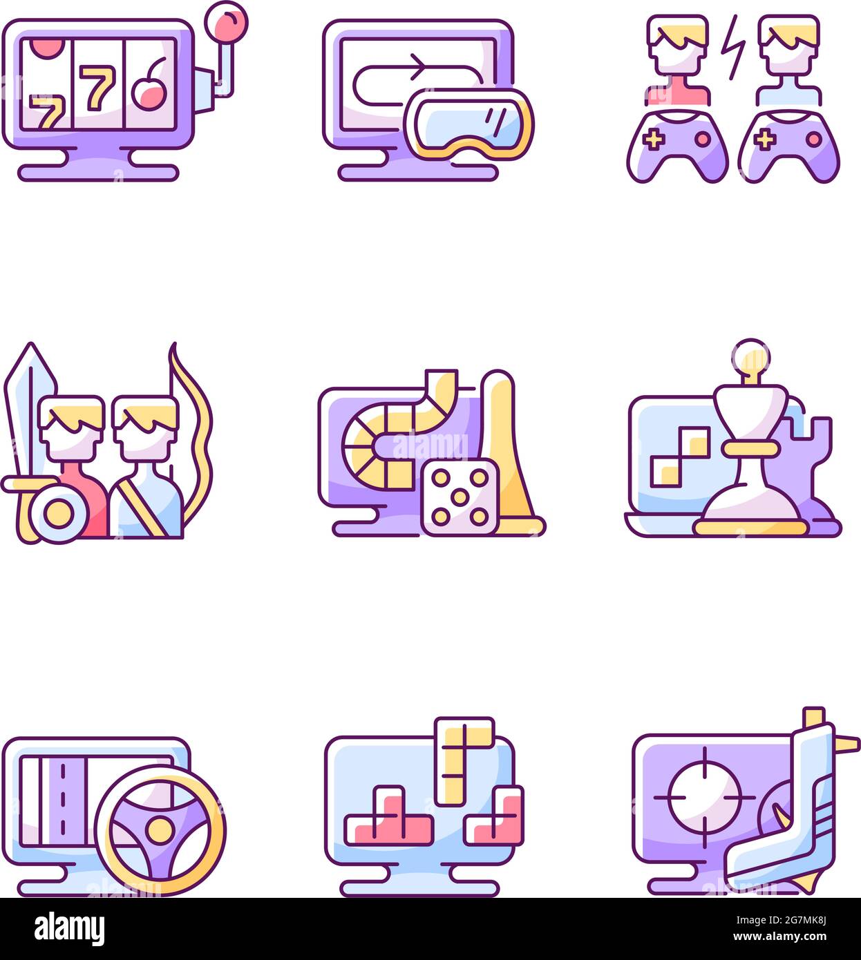 Digital gameplay Stock Vector Images - Alamy