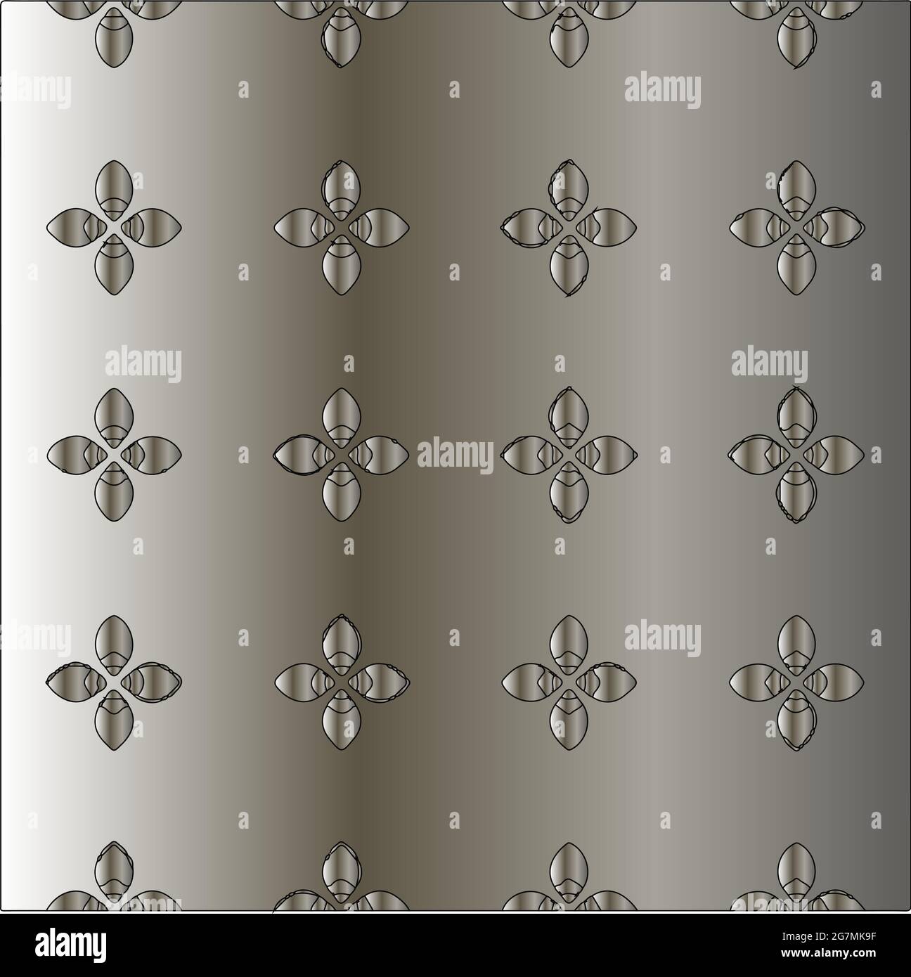 steel metallic gradient with a repeating pattern. Abstract metallic ...