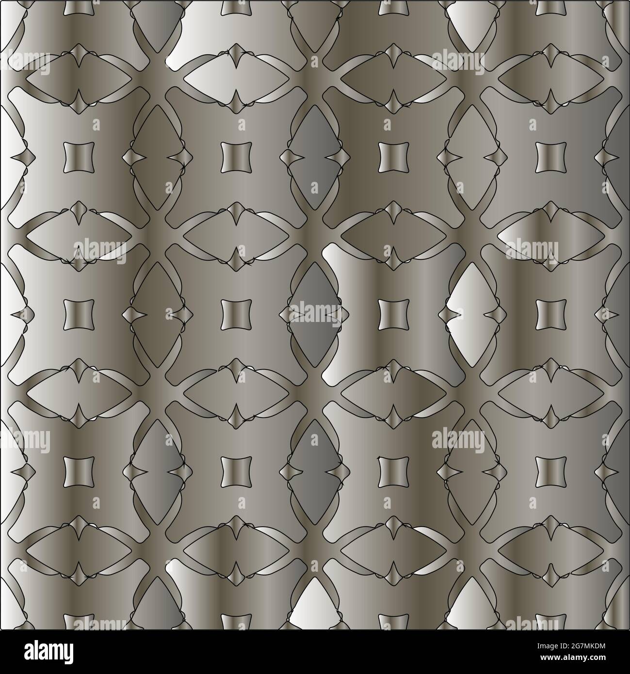 steel metallic gradient with a repeating pattern. Abstract metallic ...