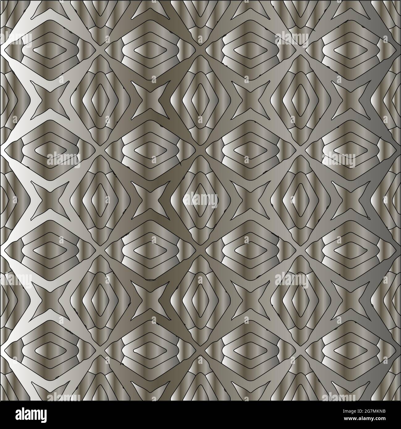 steel metallic gradient with a repeating pattern. Abstract metallic ...