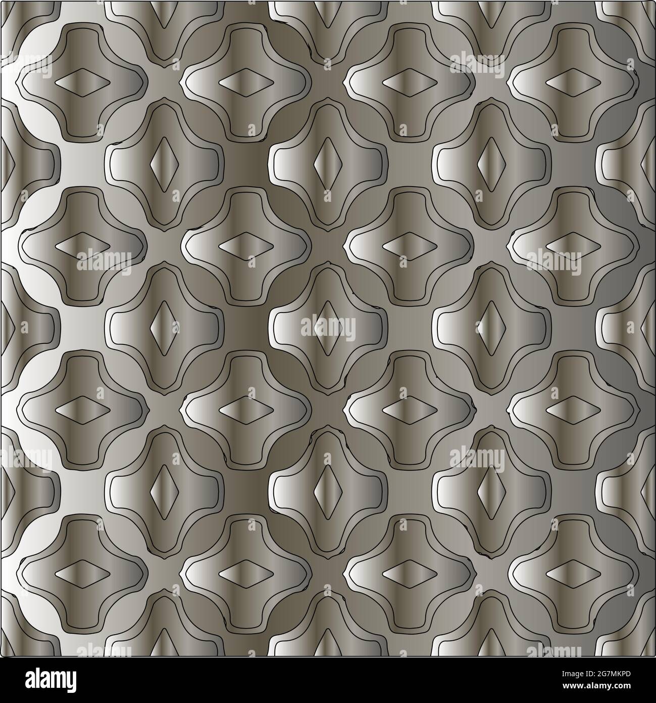 Steel Metallic Gradient With A Repeating Pattern Abstract Metallic Background Stock Vector