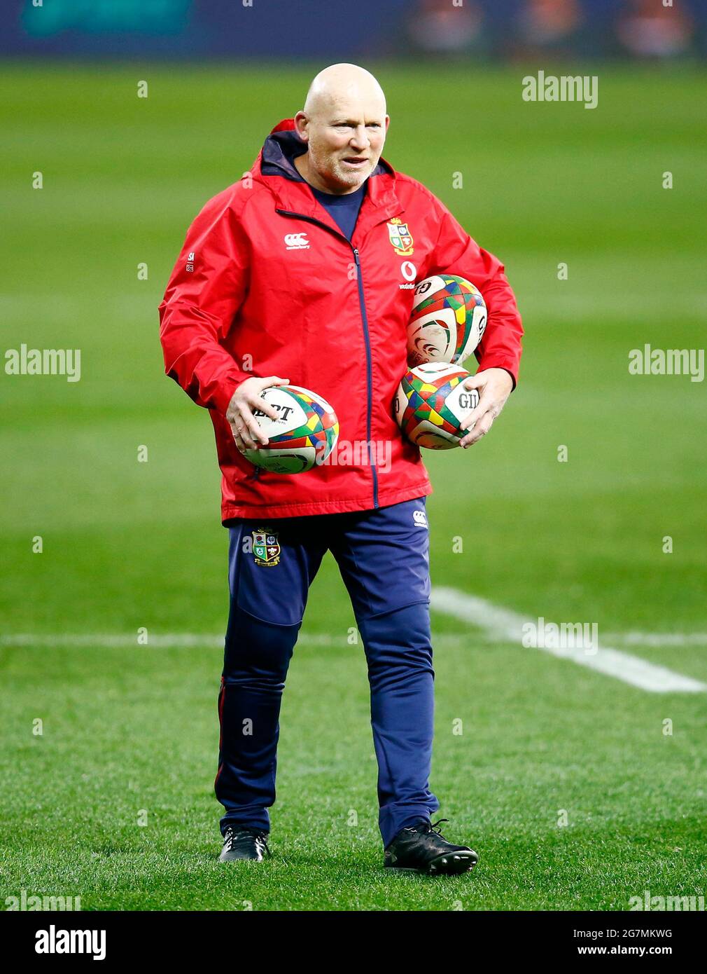 Neil Jenkins kicking coach of the British & Irish Lions during the ...