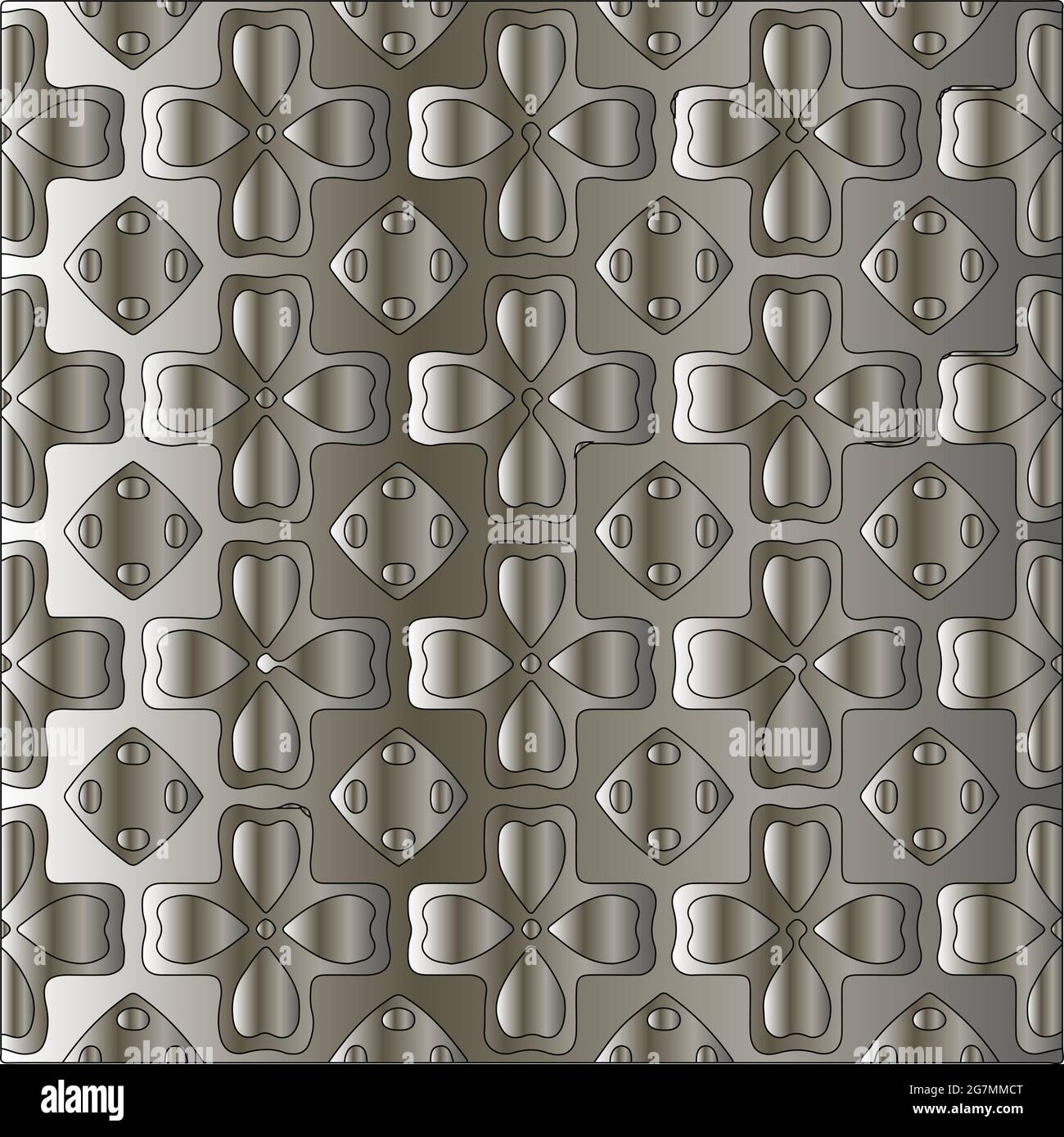 steel metallic gradient with a repeating pattern. Abstract metallic ...