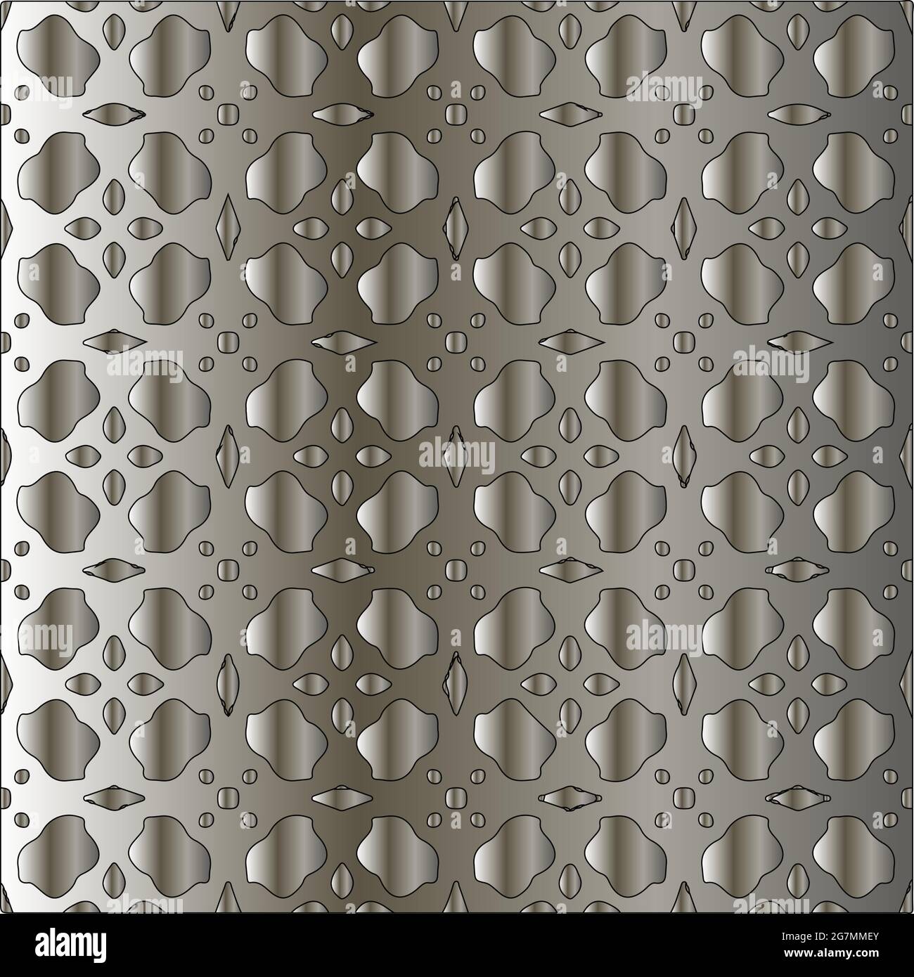 steel metallic gradient with a repeating pattern. Abstract metallic ...