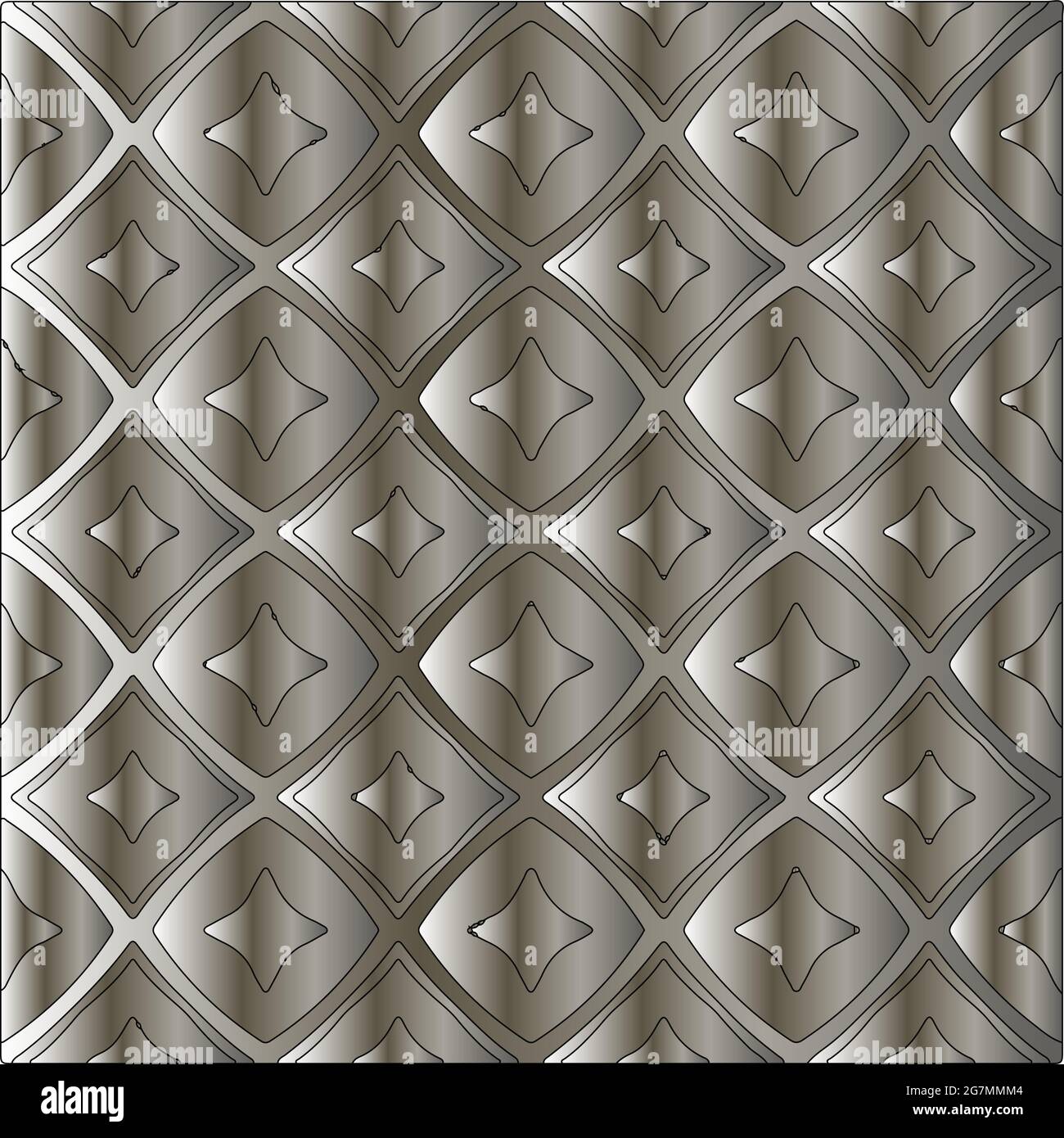 steel metallic gradient with a repeating pattern. Abstract metallic ...