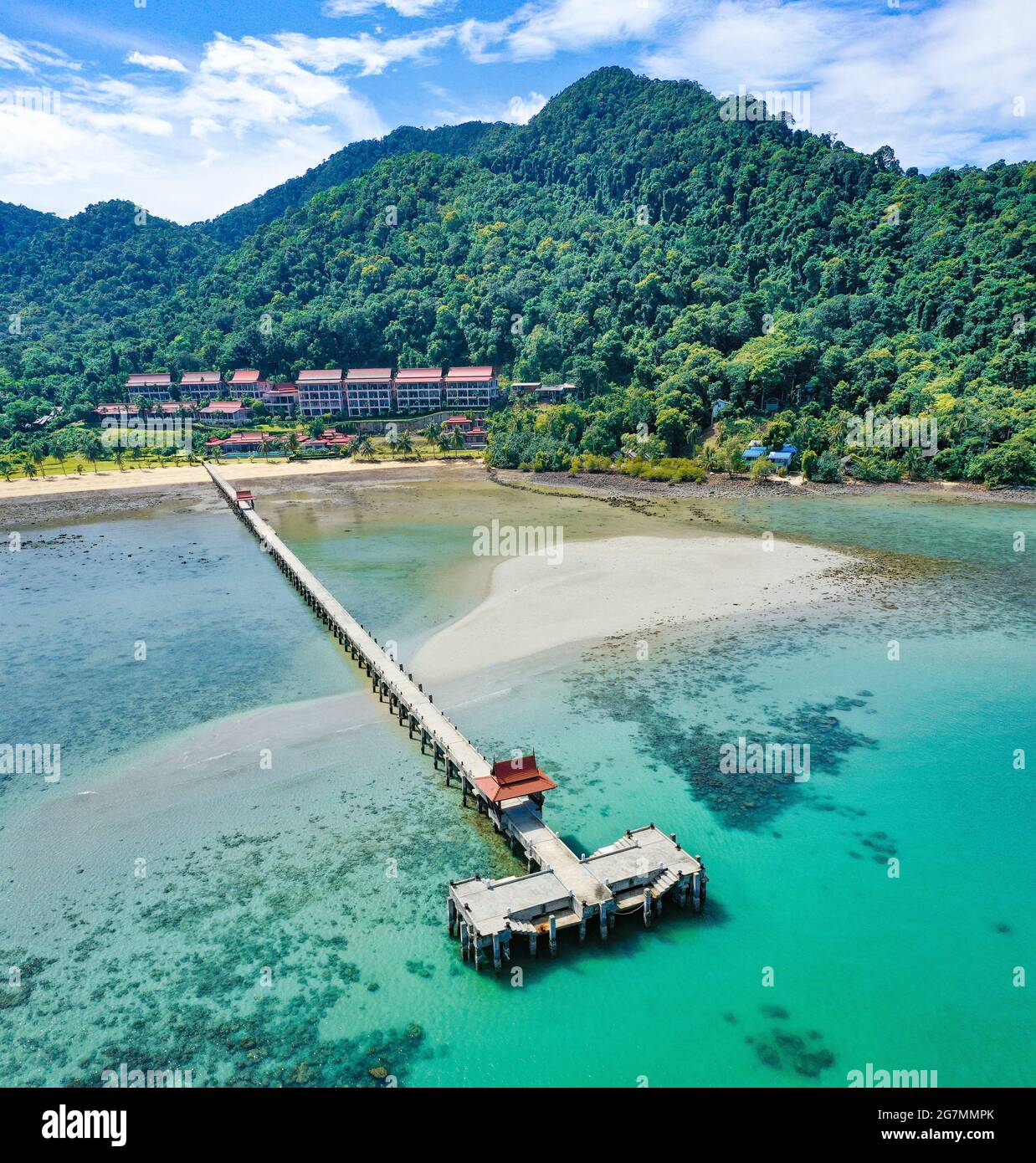 Bang Bao Pier in koh Chang, Trat, Thailand, south east asia Stock Photo ...