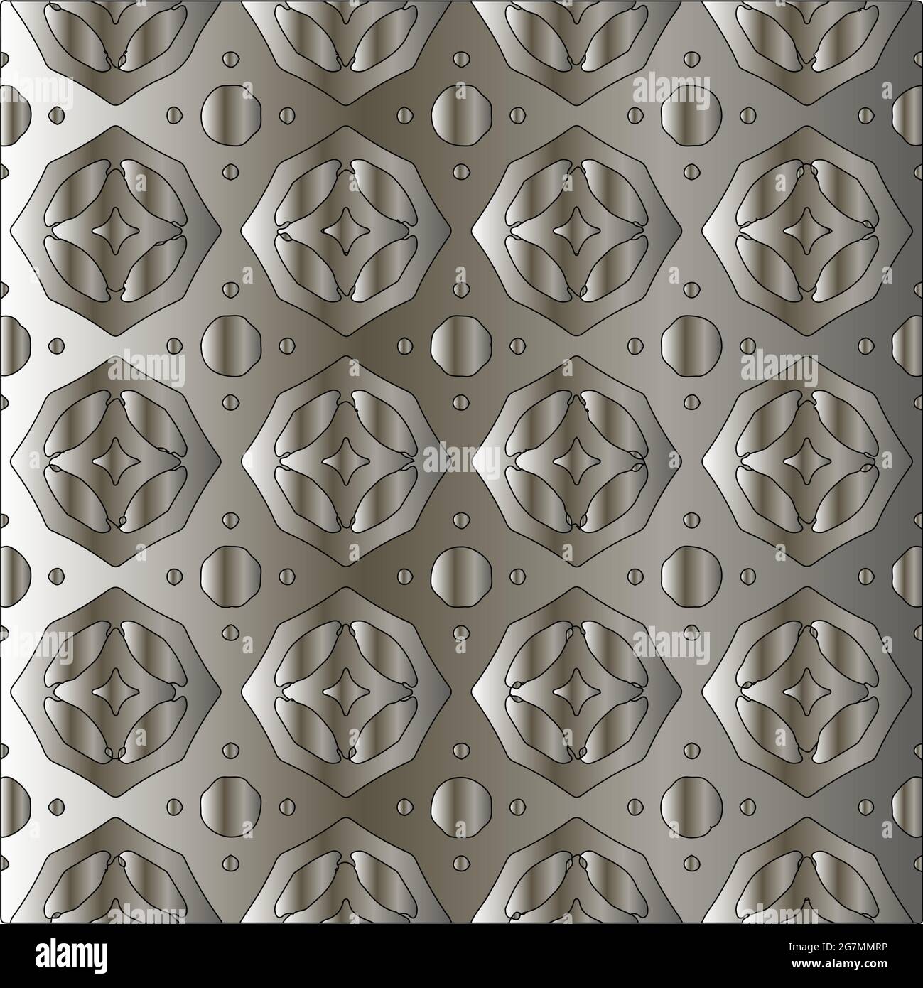 steel metallic gradient with a repeating pattern. Abstract metallic ...