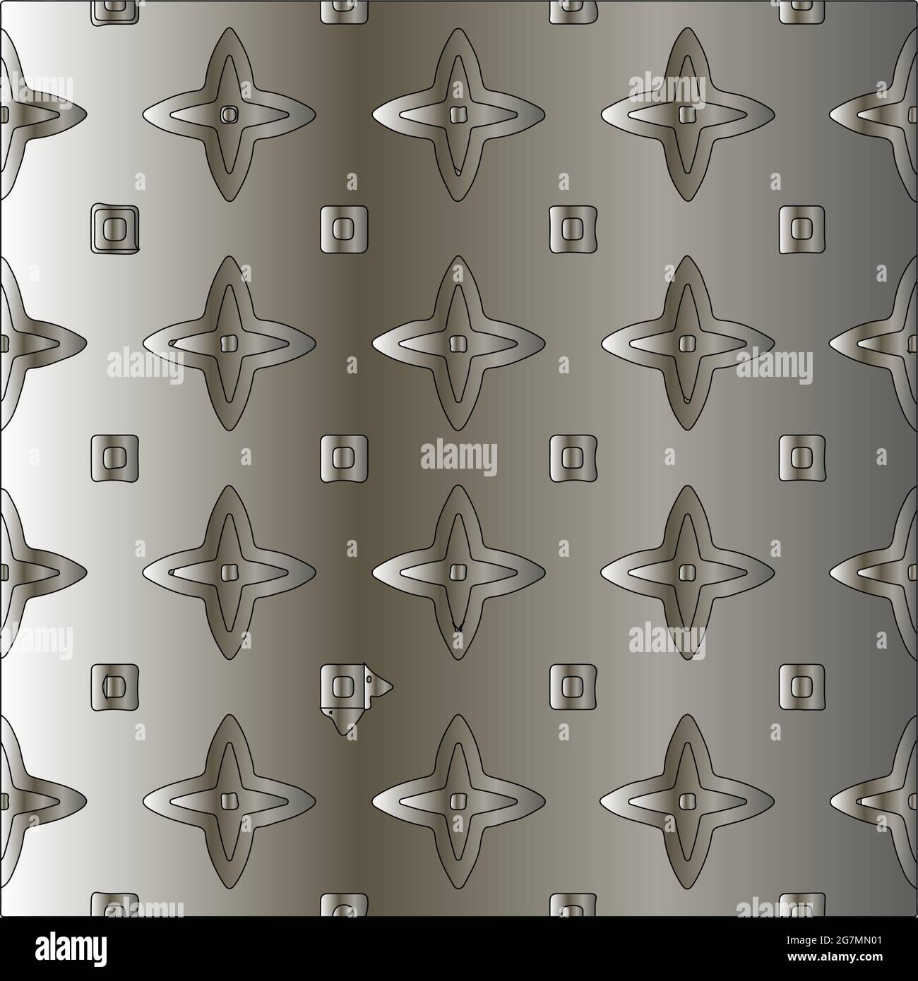 steel metallic gradient with a repeating pattern. Abstract metallic ...