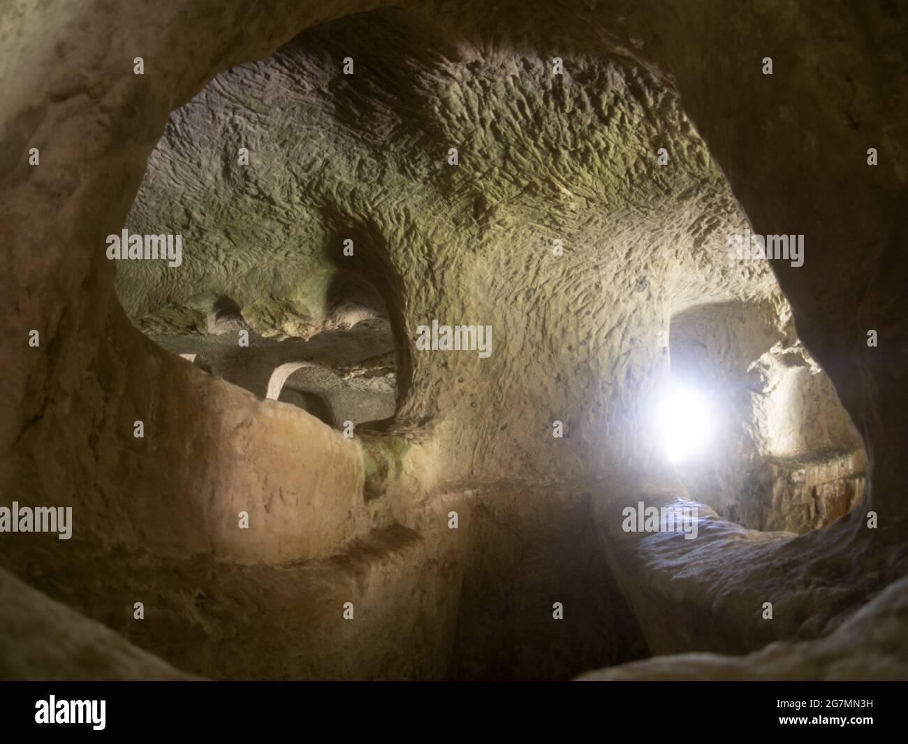 Palazzolo Acreide Latomie Stone Quarries old roman Tombs Sicily Italy ...
