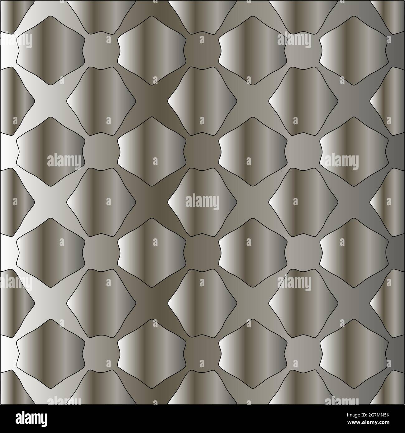 steel metallic gradient with a repeating pattern. Abstract metallic ...