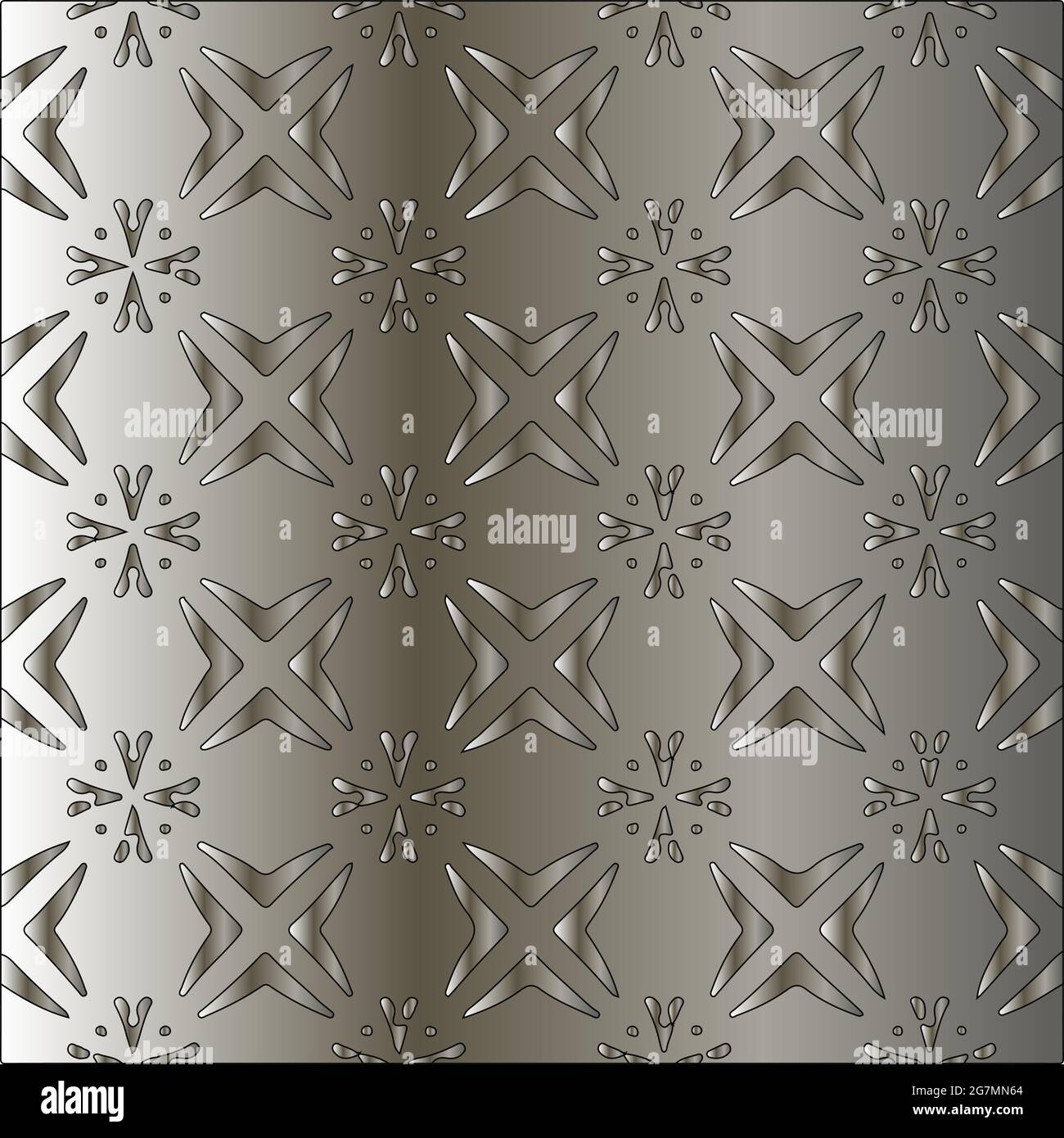 steel metallic gradient with a repeating pattern. Abstract metallic ...