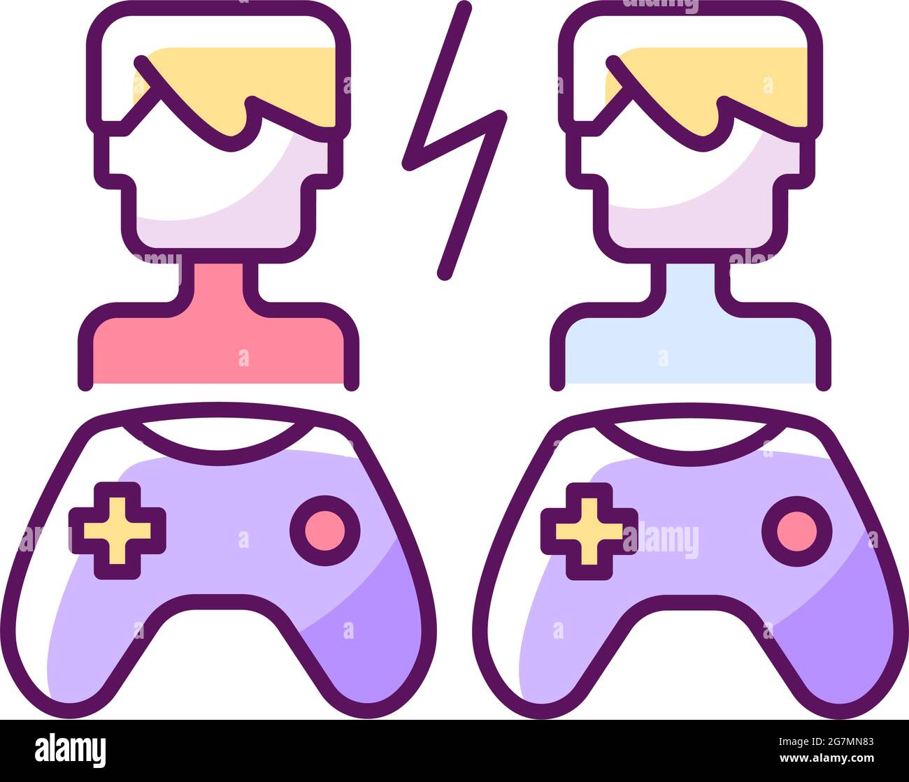 Simulator player Cut Out Stock Images & Pictures - Alamy