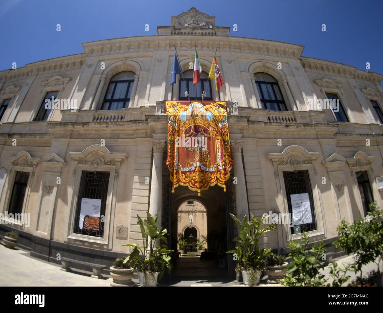 Palazzolo Acreide Sicily baroque historic village Stock Photo - Alamy