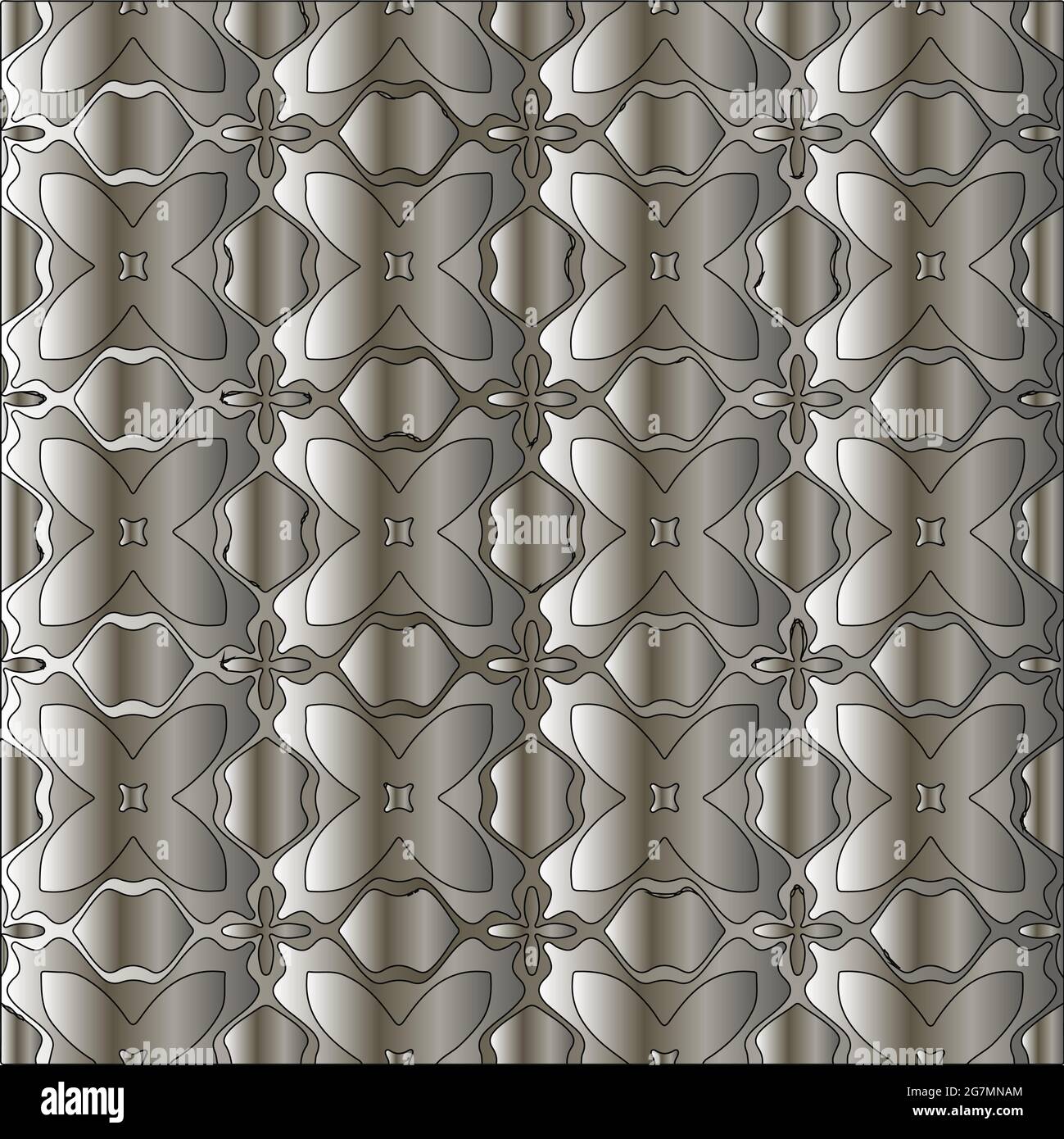 steel metallic gradient with a repeating pattern. Abstract metallic ...