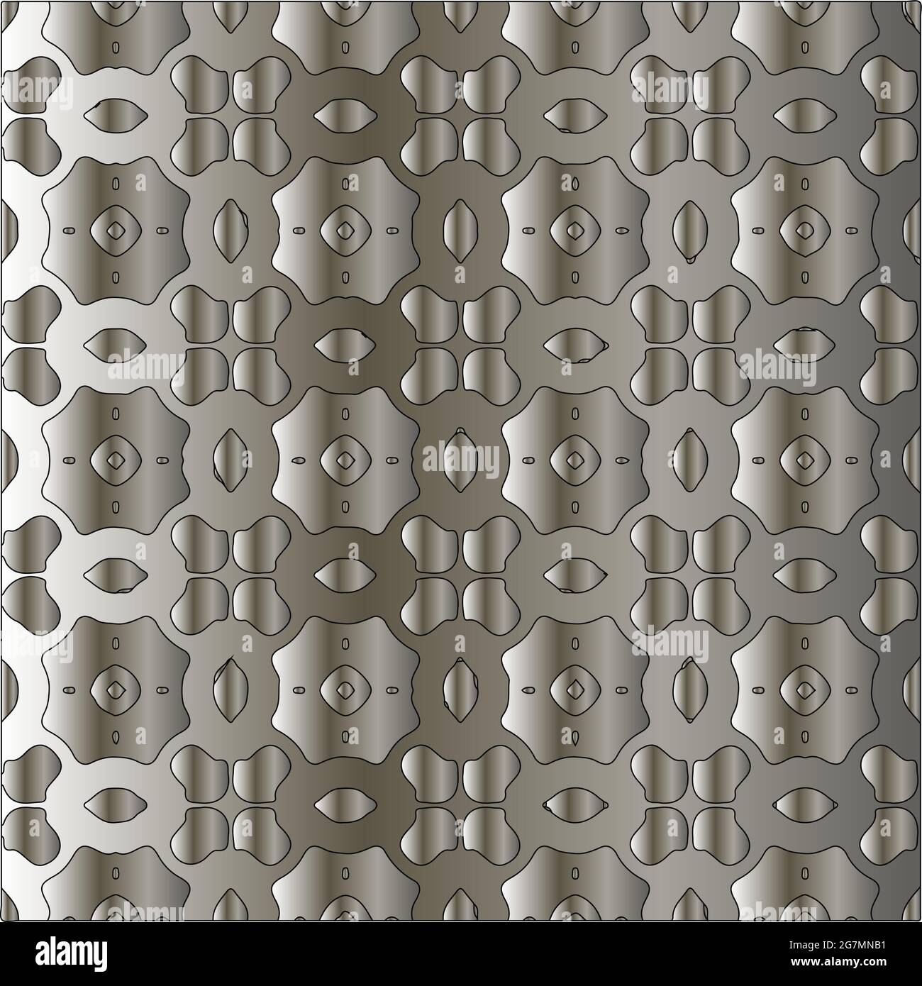 steel metallic gradient with a repeating pattern. Abstract metallic ...