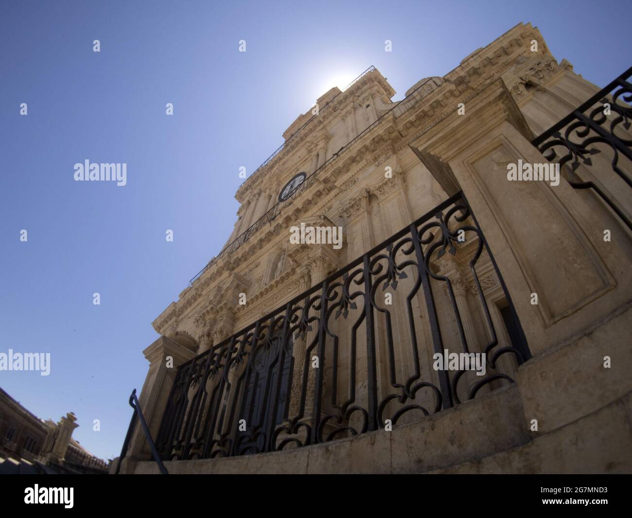 Palazzolo Acreide Sicily baroque historic village Stock Photo - Alamy