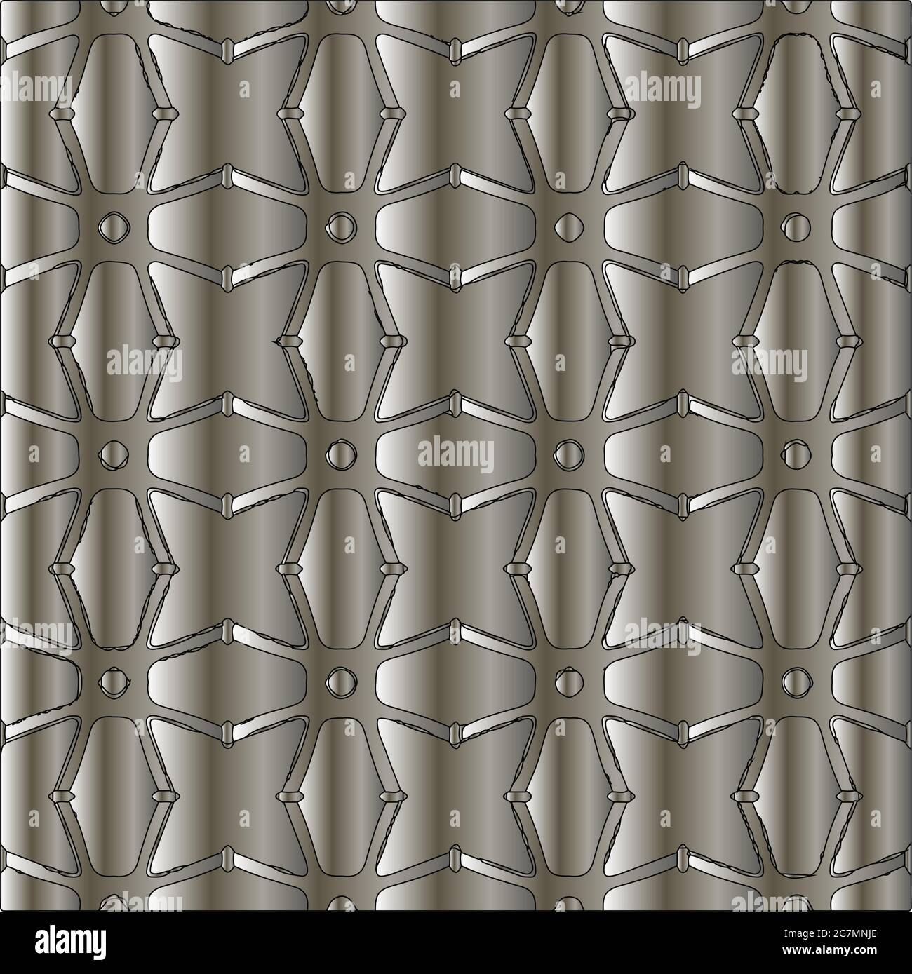 steel metallic gradient with a repeating pattern. Abstract metallic ...
