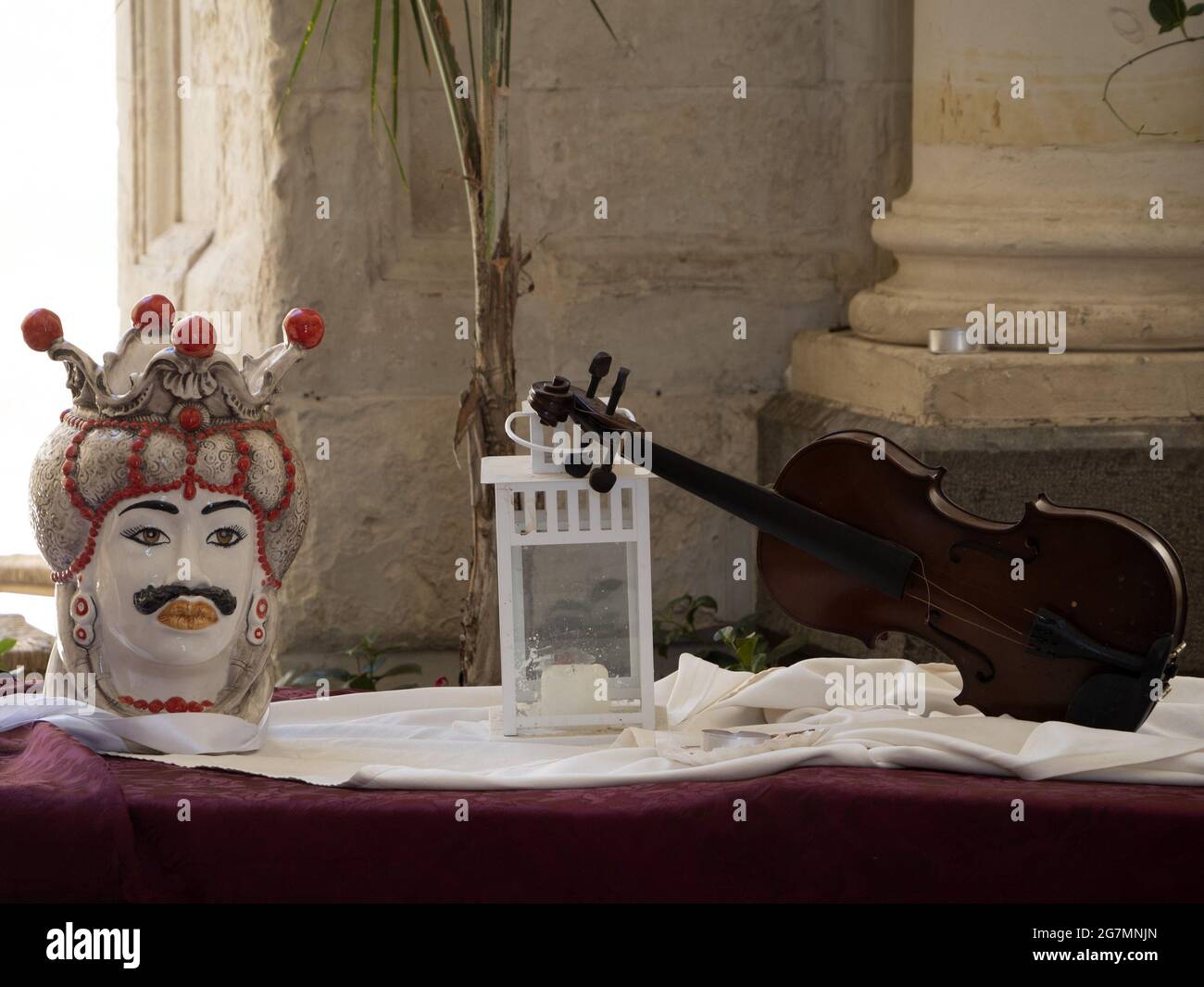 Palazzolo Acreide Sicily baroque historic village Stock Photo - Alamy