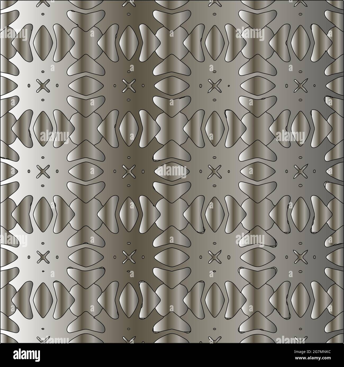 steel metallic gradient with a repeating pattern. Abstract metallic ...