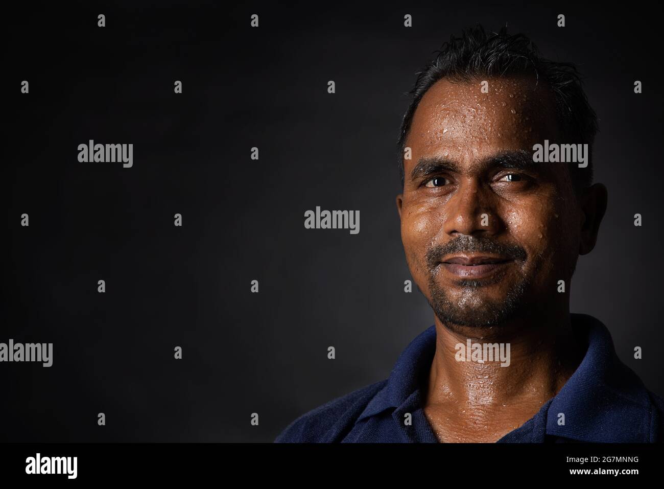 Sweating close up hi-res stock photography and images - Alamy