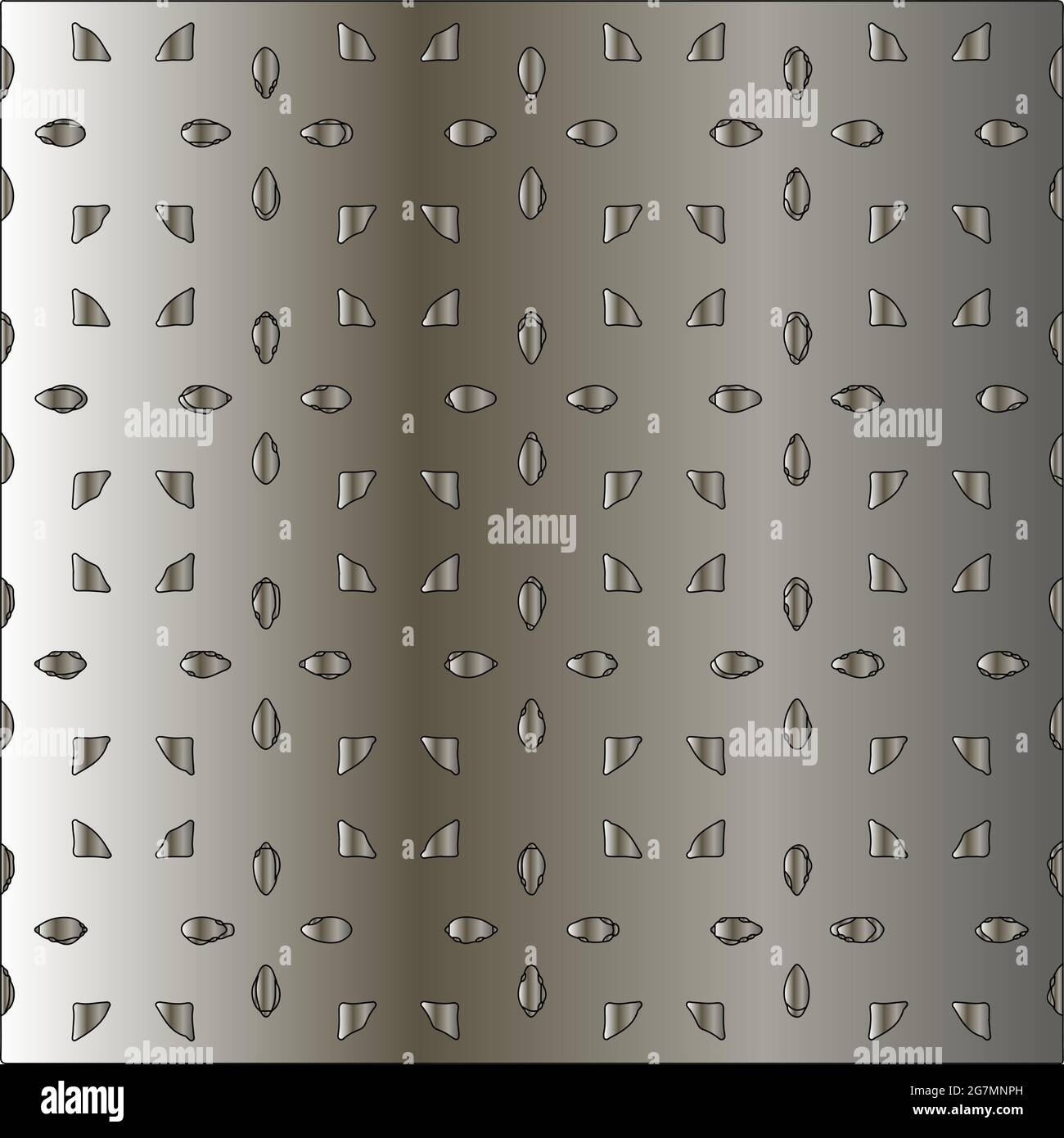 steel metallic gradient with a repeating pattern. Abstract metallic ...