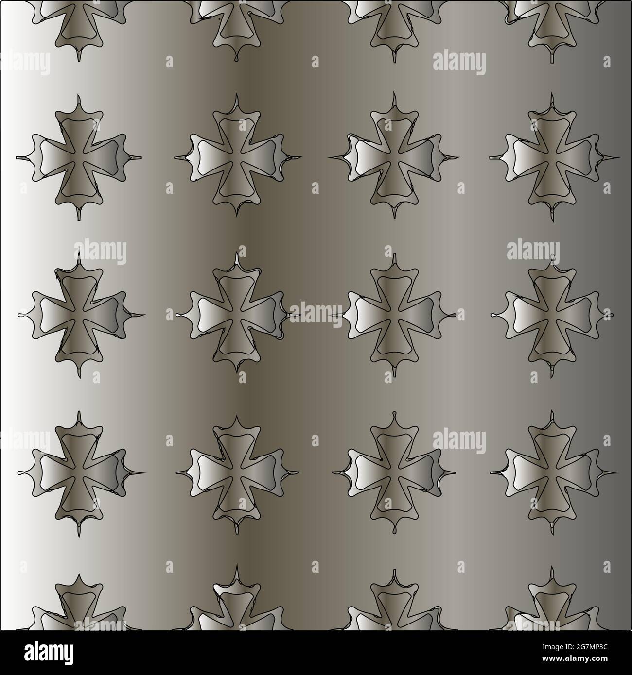 steel metallic gradient with a repeating pattern. Abstract metallic ...