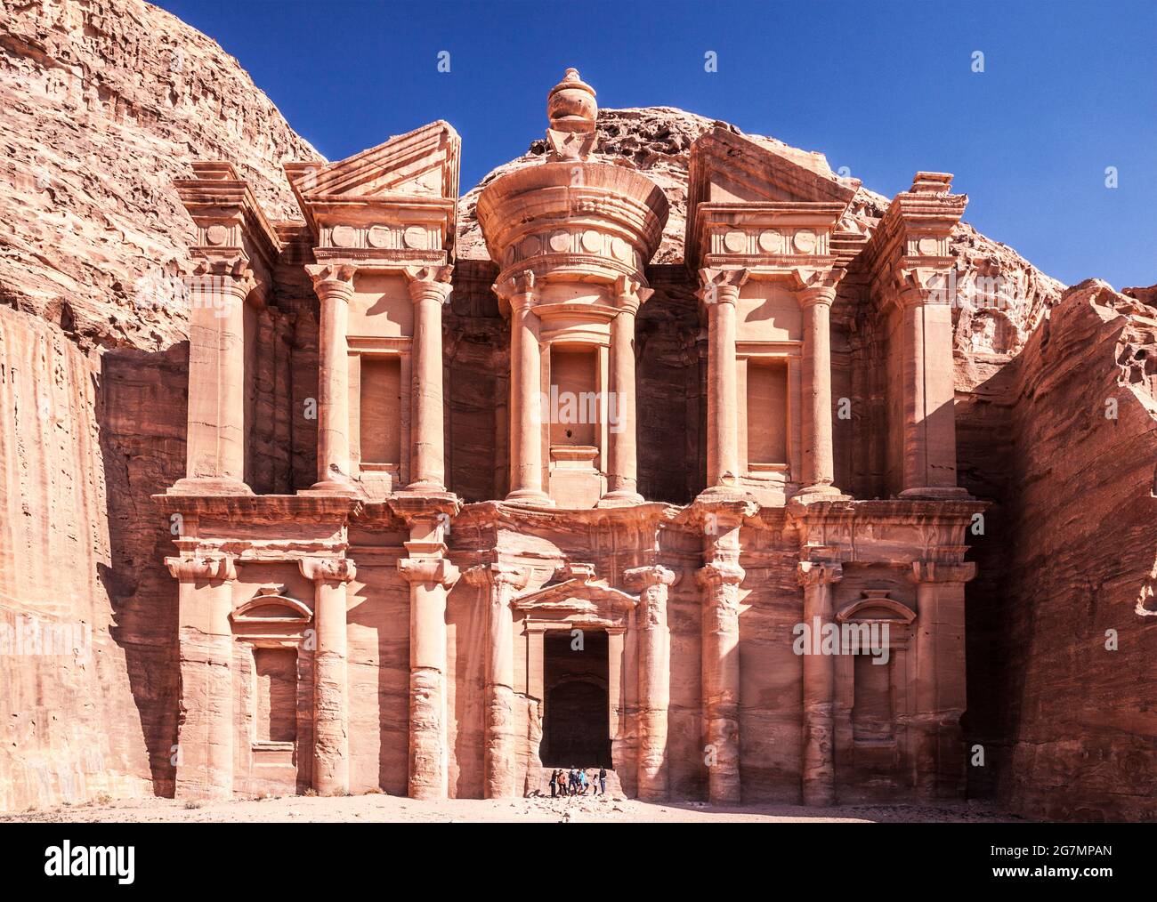 The Monastery or Ad-Deir in Petra, Jordan Stock Photo - Alamy