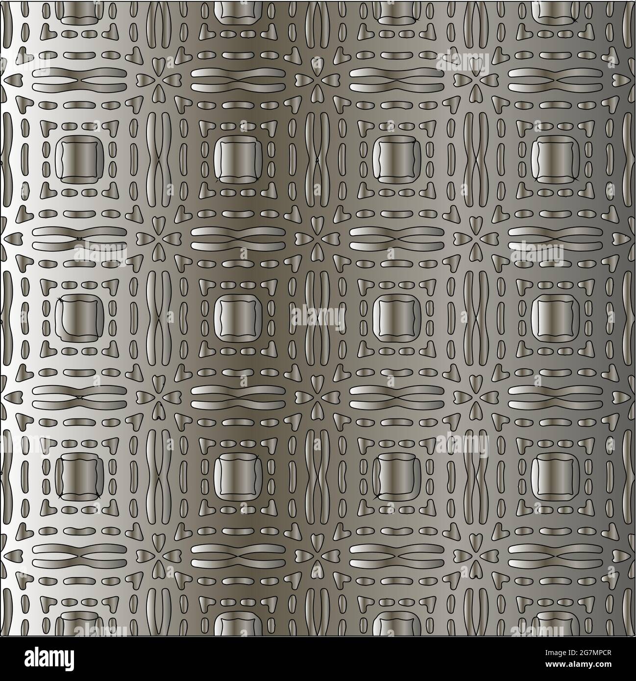Steel Metallic Gradient With A Repeating Pattern Abstract Metallic Background Stock Vector
