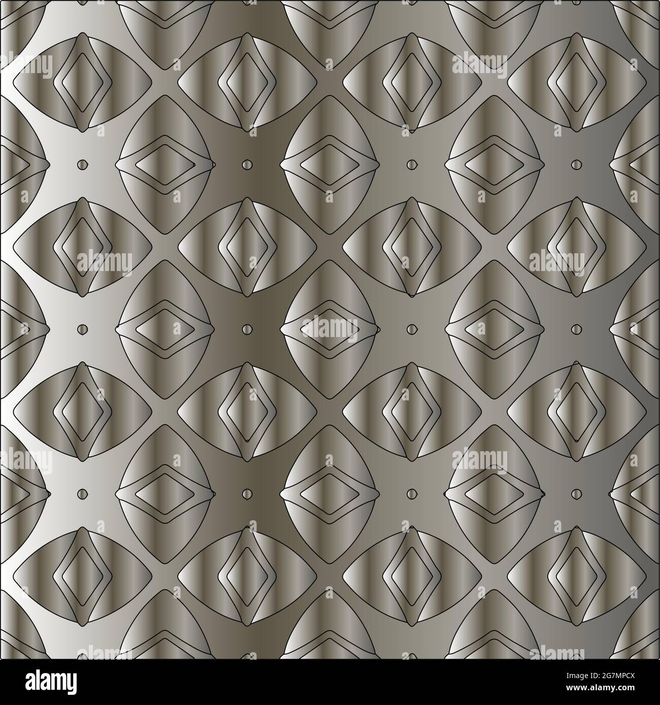 steel metallic gradient with a repeating pattern. Abstract metallic ...
